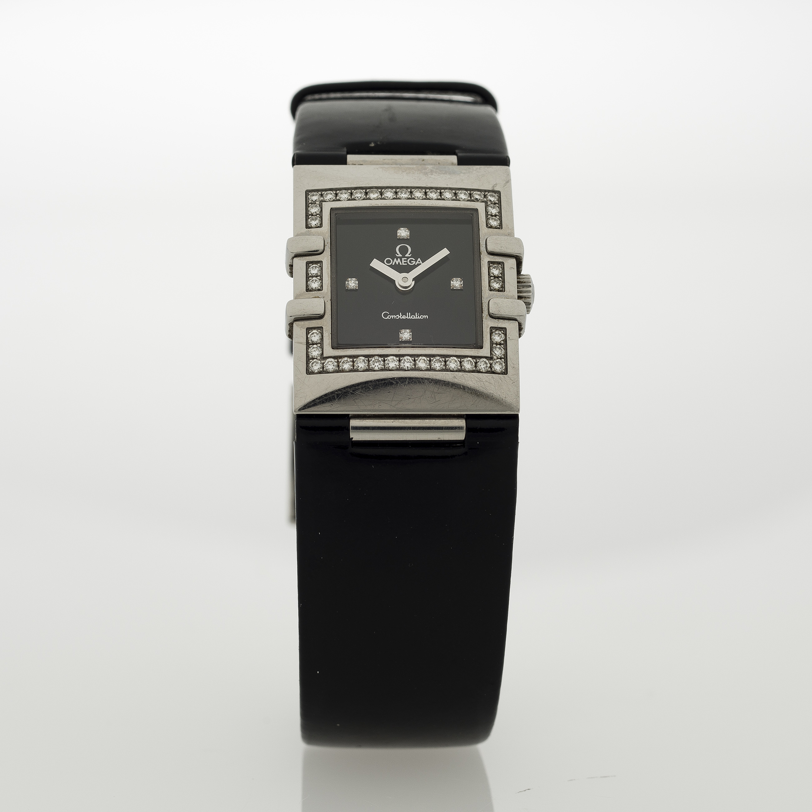 OMEGA, Constellation, quadra, wrist watch, 24 x 19 mm. - Bukowskis