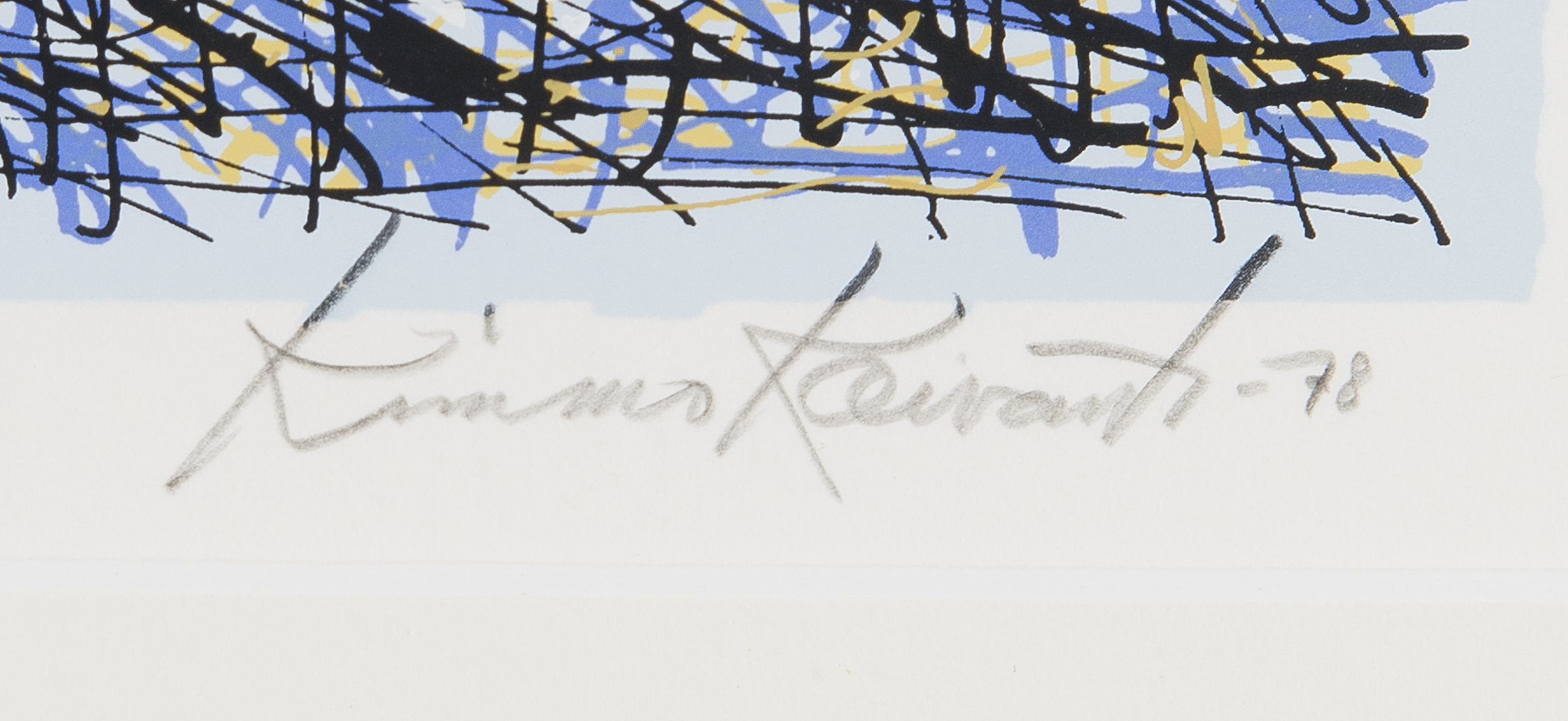 KIMMO KAIVANTO, litografi, signerad, numrerad H.C och daterad -78 ...