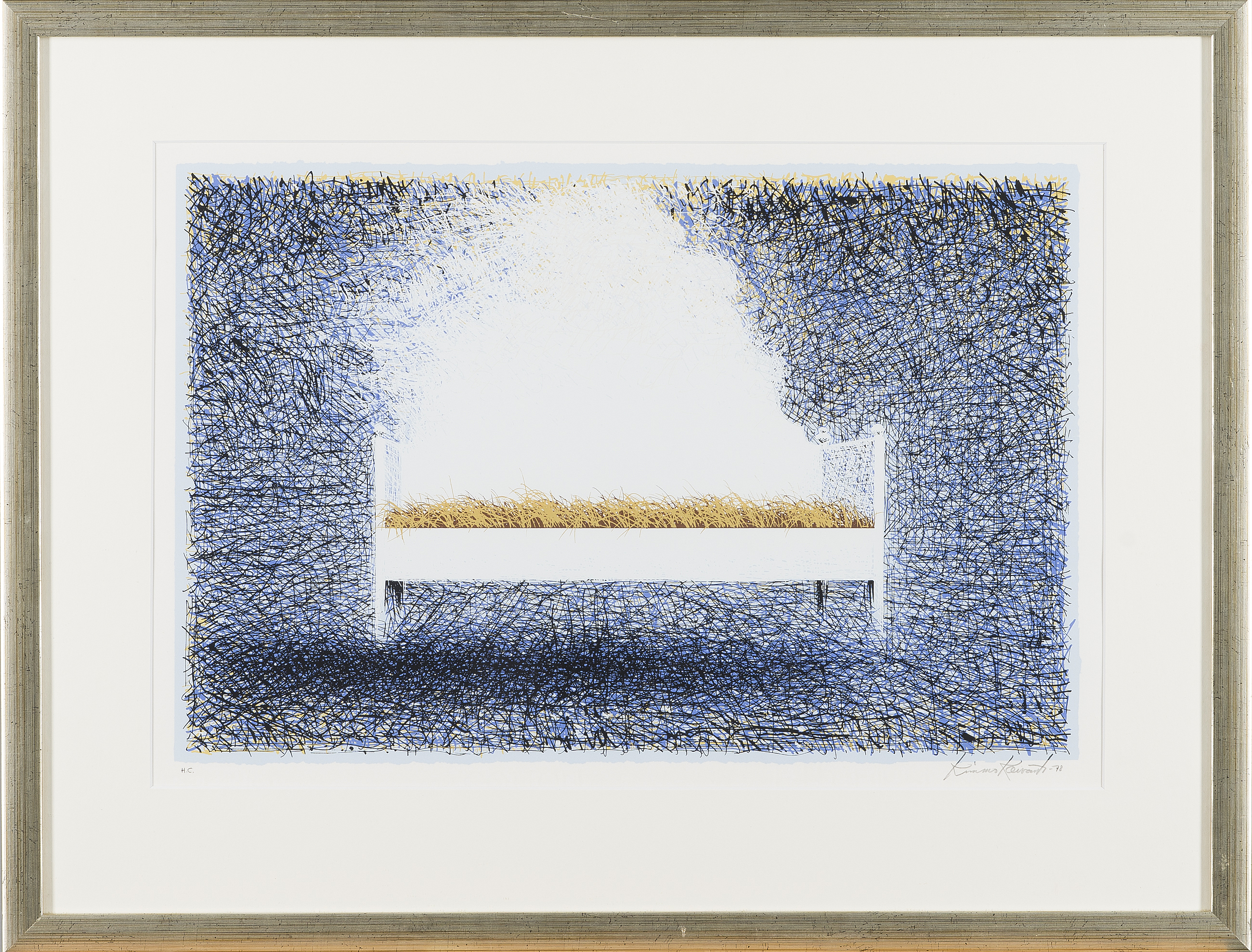 KIMMO KAIVANTO, litografi, signerad, numrerad H.C och daterad -78 ...