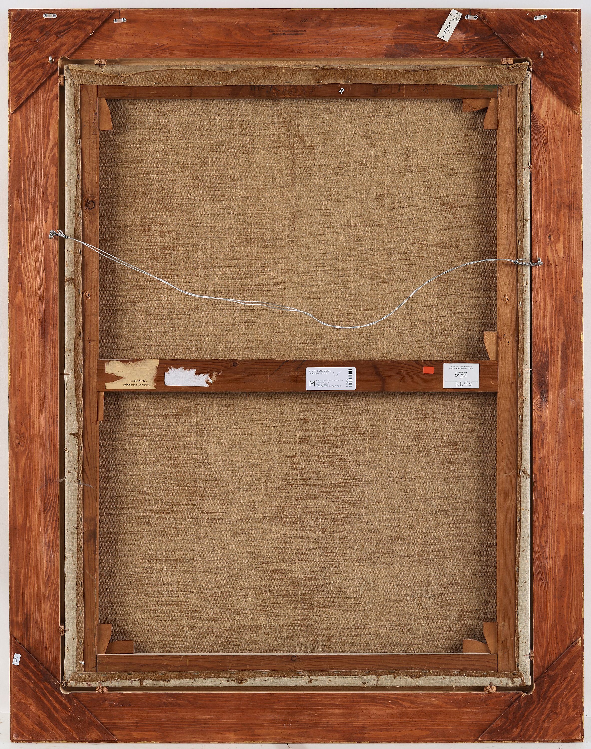 Evert Lundquist, "Hamngatan". - Bukowskis