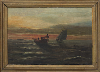 JAMES WEBB, oil on canvas. Singed. - Bukowskis