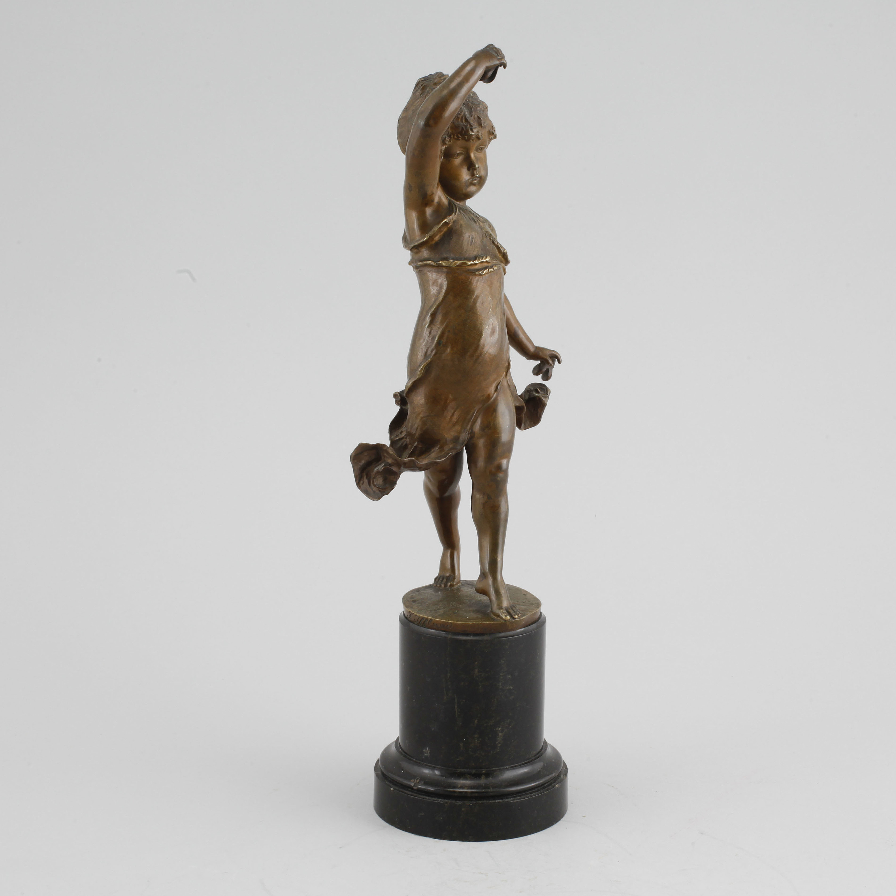 FRANZ IFFLAND, sculpture, bronze, signed. - Bukowskis