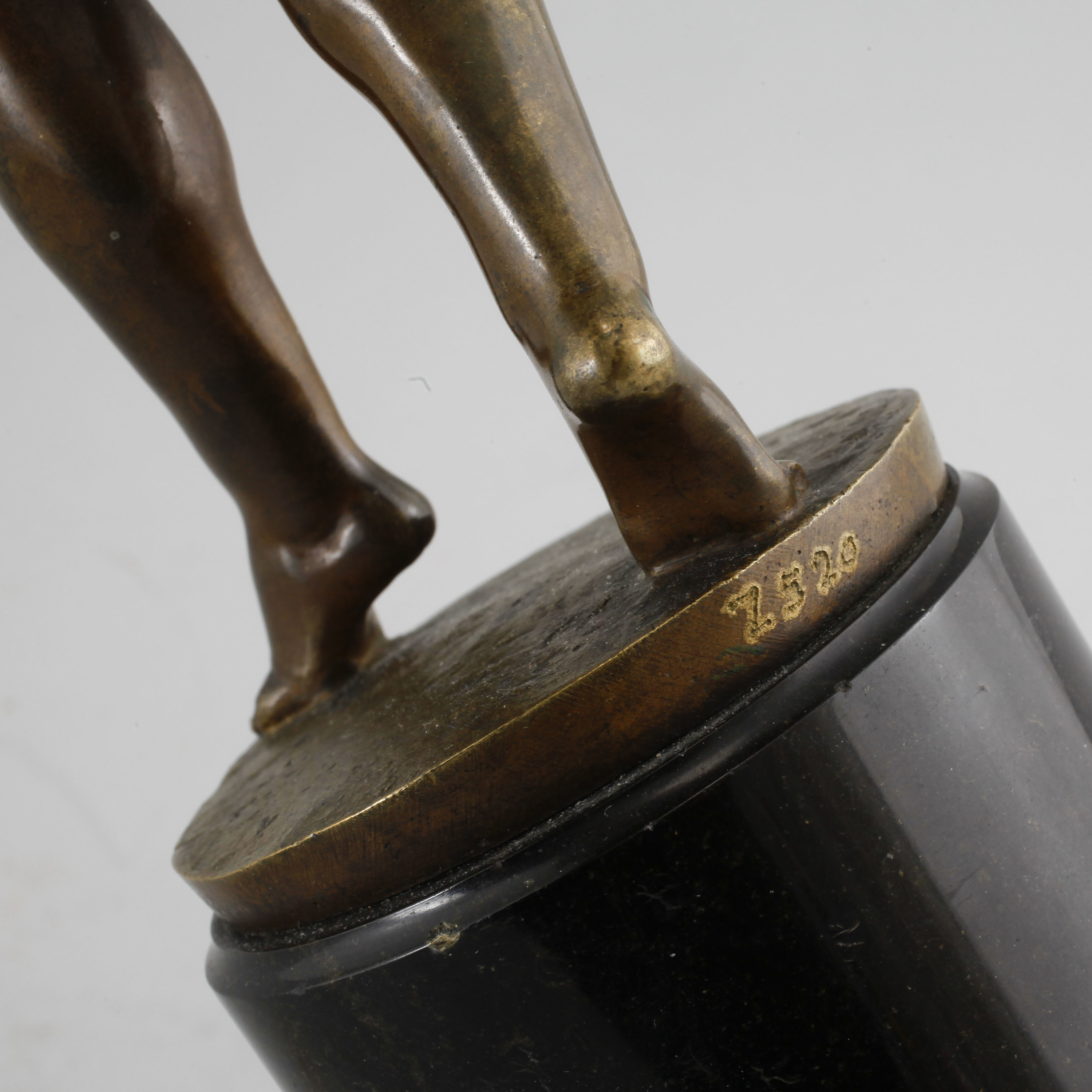 FRANZ IFFLAND, sculpture, bronze, signed. - Bukowskis