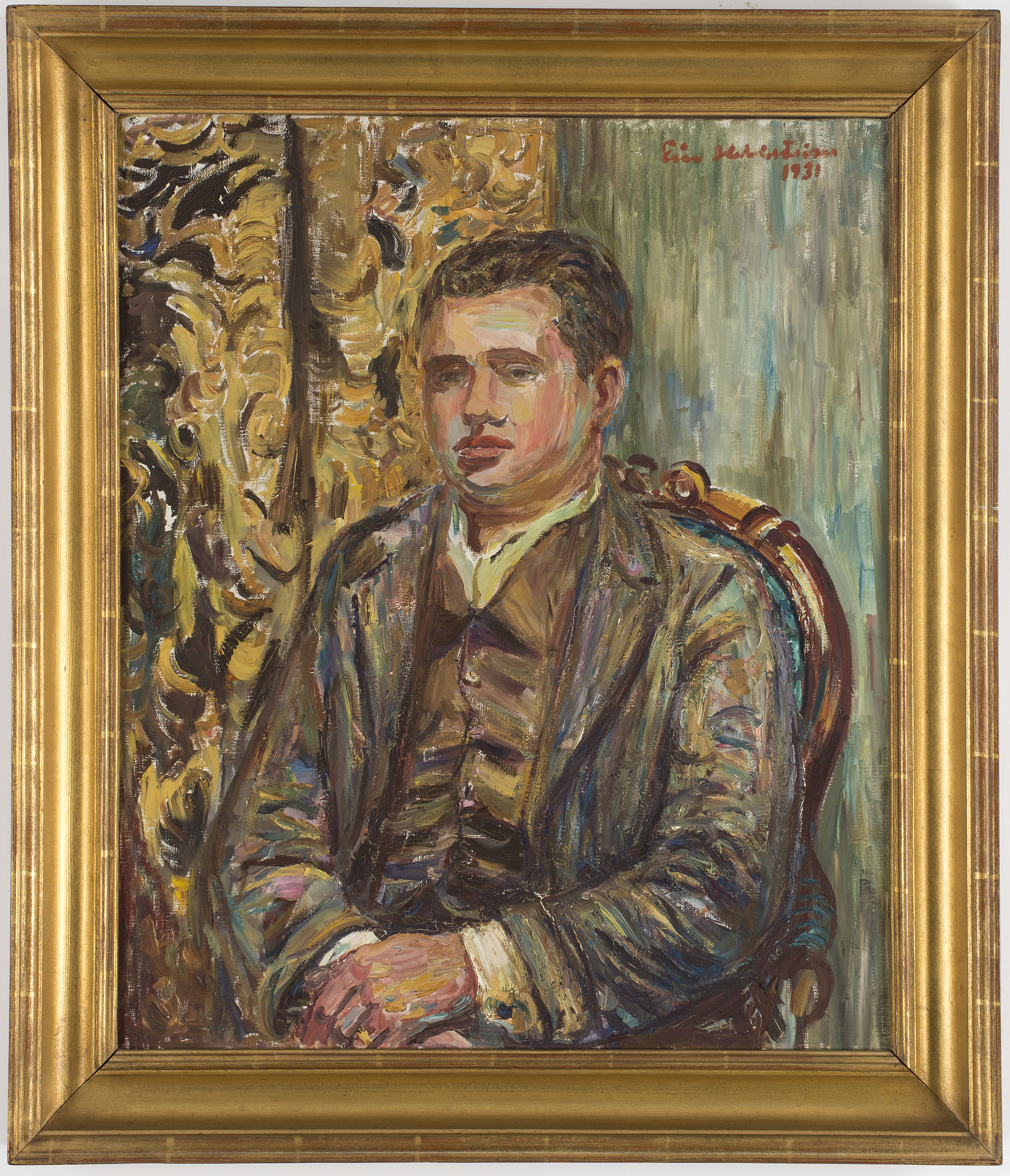 ERIC HALLSTRÖM, oil on canvas. Signed and dated 1931. - Bukowskis
