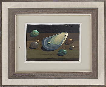 ERIC CEDERBERG, oil on panel, signed. - Bukowskis