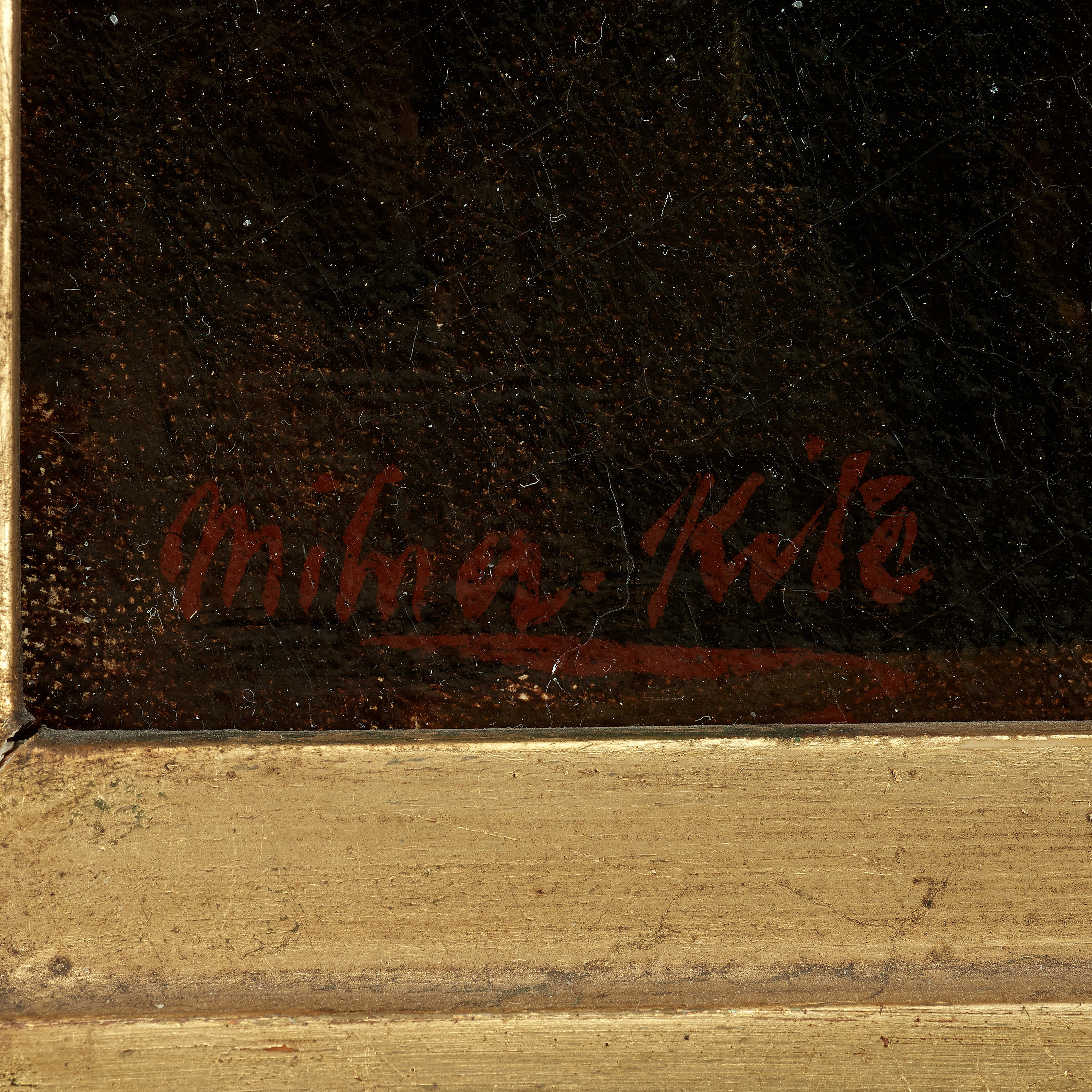 JOSEPH MILNER-KITE, oil on canvas, signed. - Bukowskis