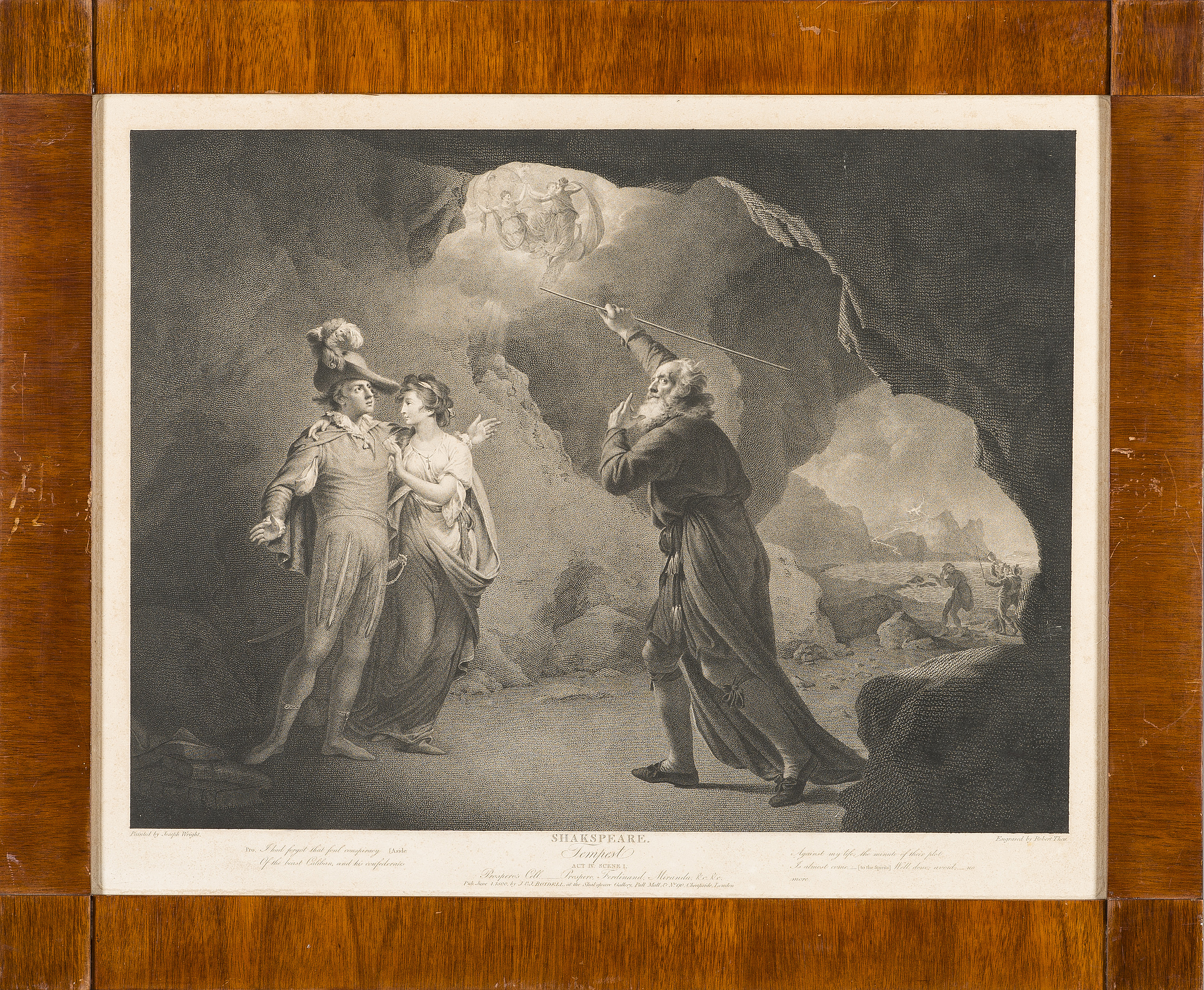 LITOGRAFI, England, 1700-tal, Robert Thew, efter orginal av Joseph ...