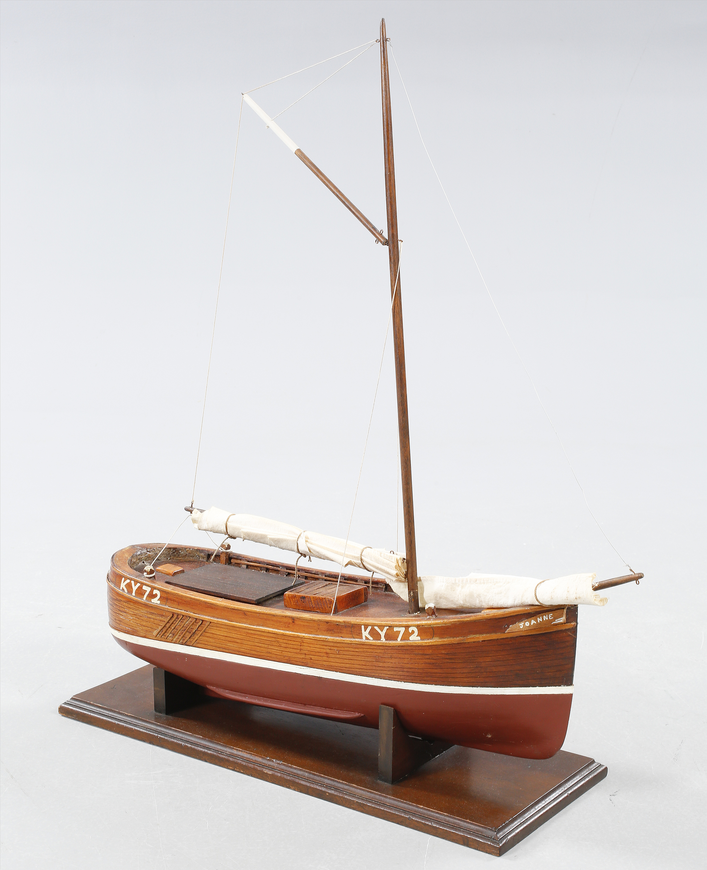 MODELLBÅT, "Joanne KY72, Kirkcaldy", Skottland, 1900-talets första ...