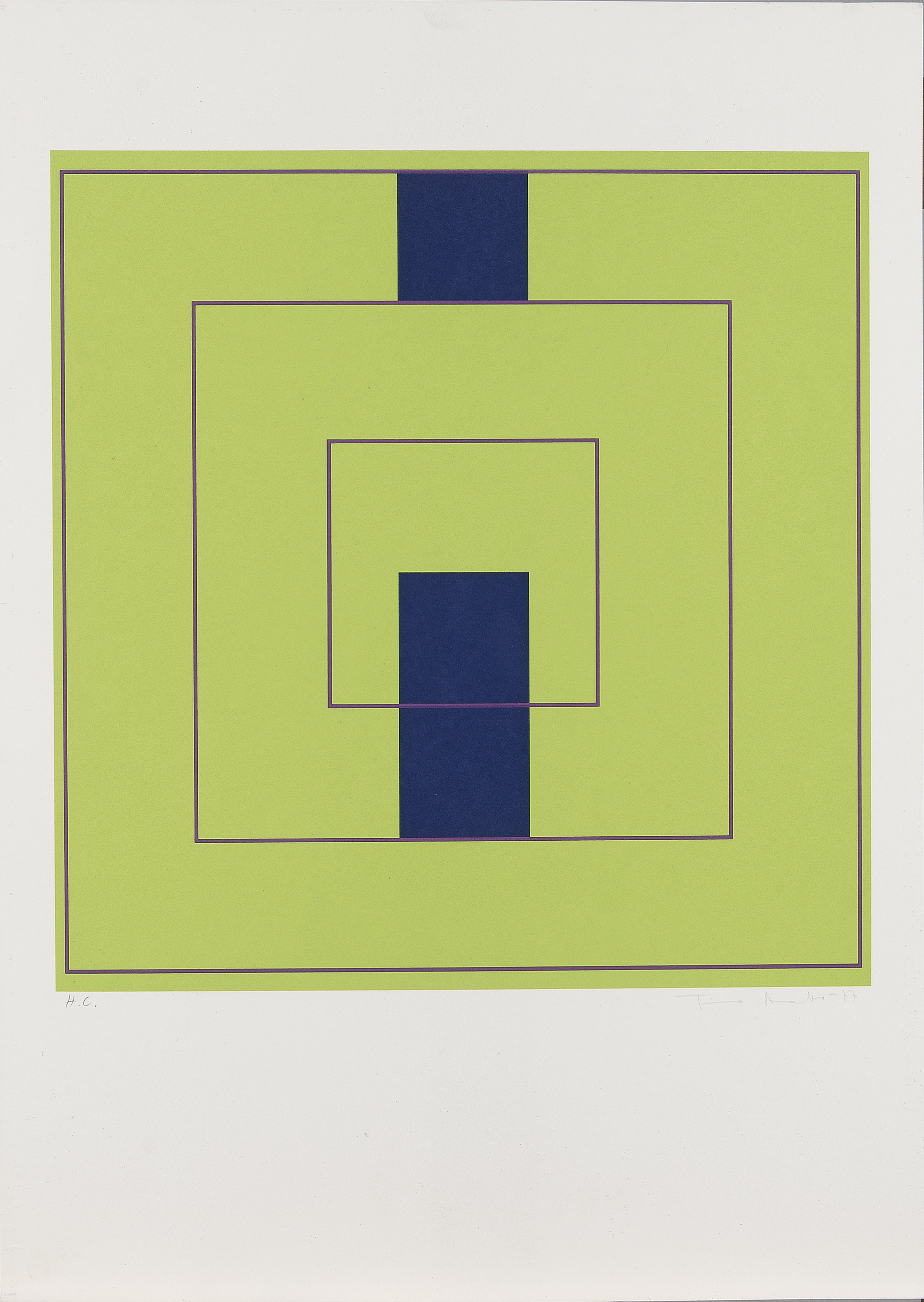 GRAPHICS PORTFOLIO, serigraphs 9 pcs, different artists, signed and ...