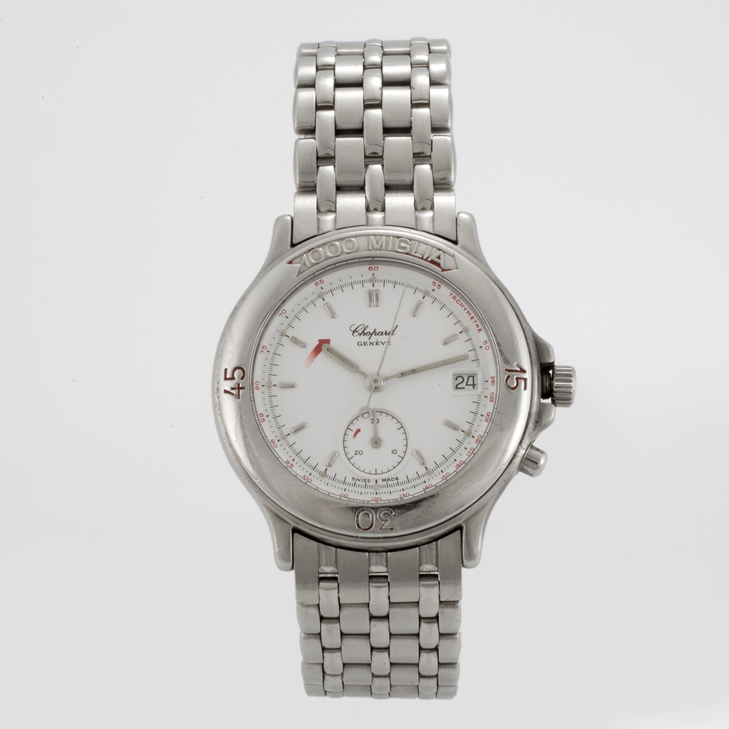 CHOPARD, Genève, 1000 Miglia, armbandsur, 33,5 mm, kronograf, - Bukowskis