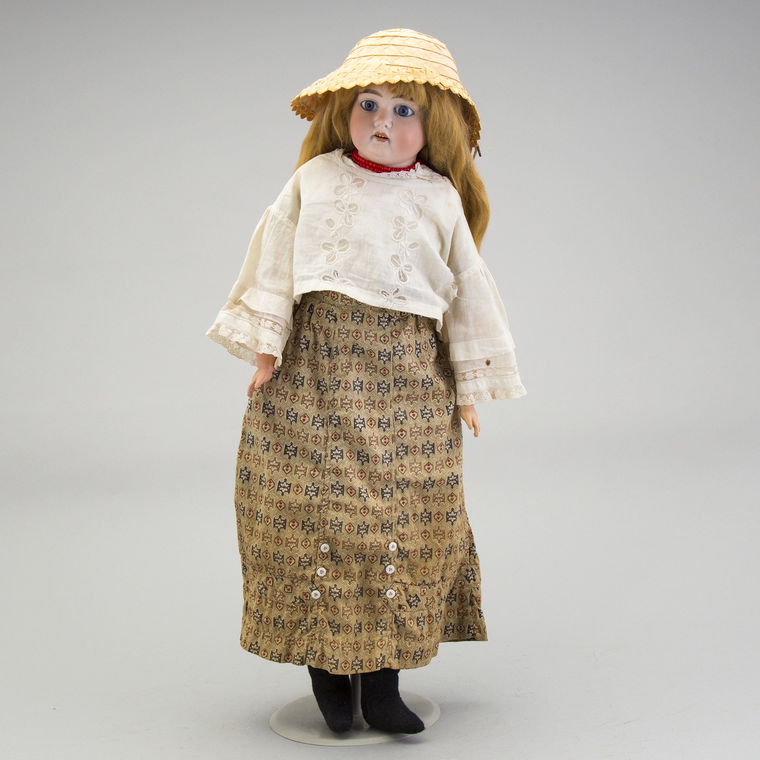 An Armand Marseille 3200 Bisque Head Doll, Germany late 19th century ...