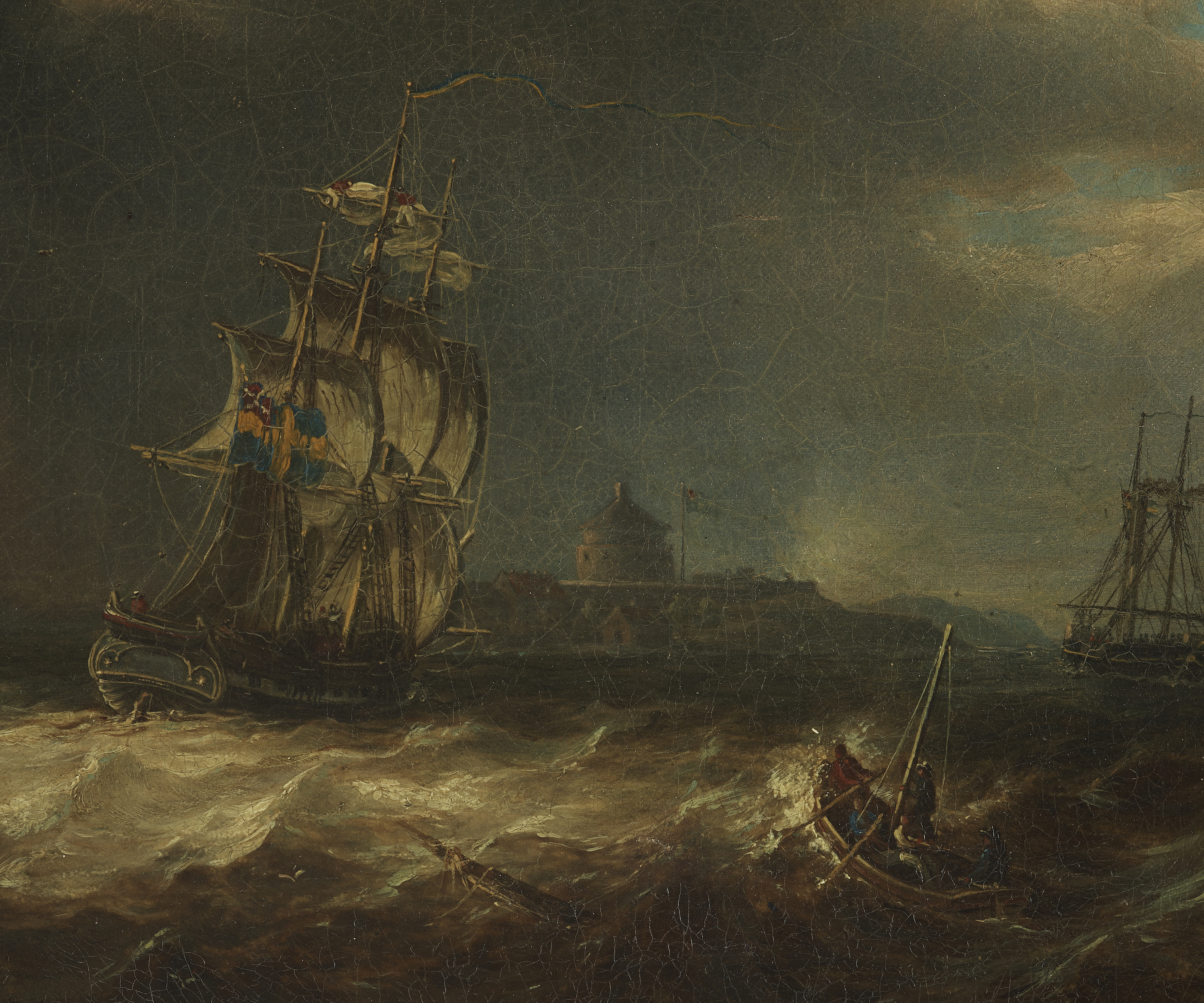 MARCUS LARSON, Tillskriven. Olja på duk, ej signerad. - Bukowskis