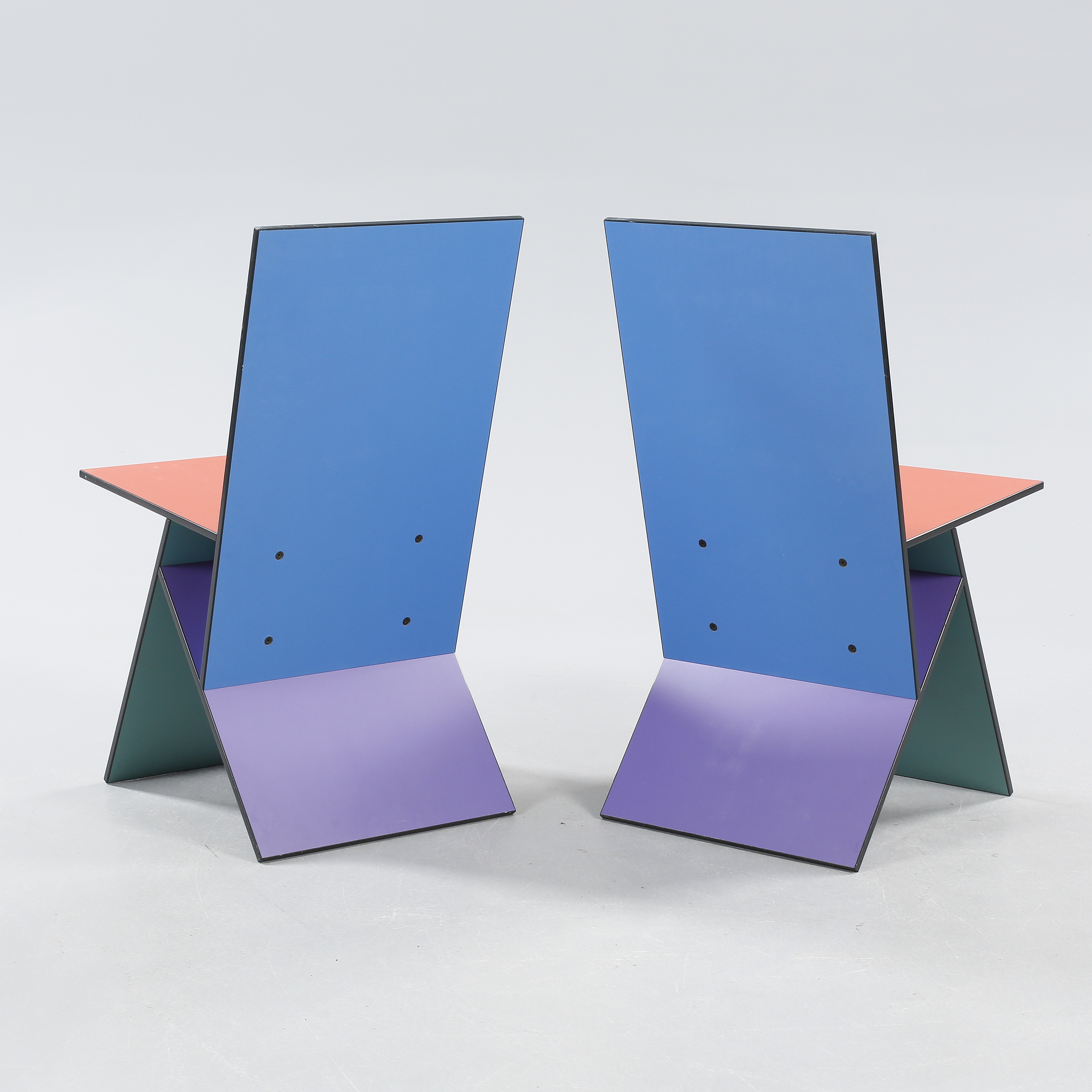 A pair of "Vilbert" chairs by Verner Panton, Ikea, 1993/1994. - Bukowskis