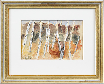 MAJ ARNELL, mixed media, signed and dated 74. - Bukowskis