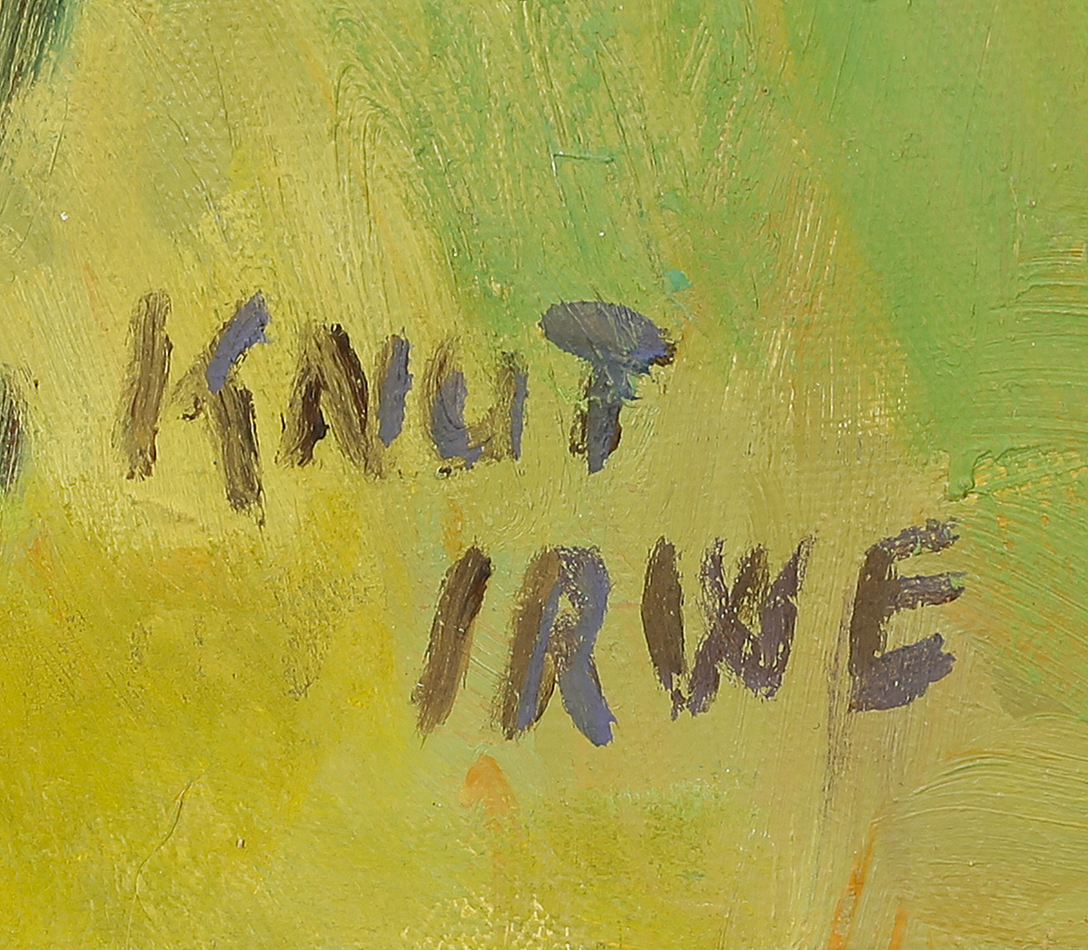 KNUT IRWE, blandteknik, signerad. - Bukowskis