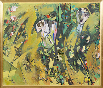 KNUT IRWE, blandteknik, signerad. - Bukowskis