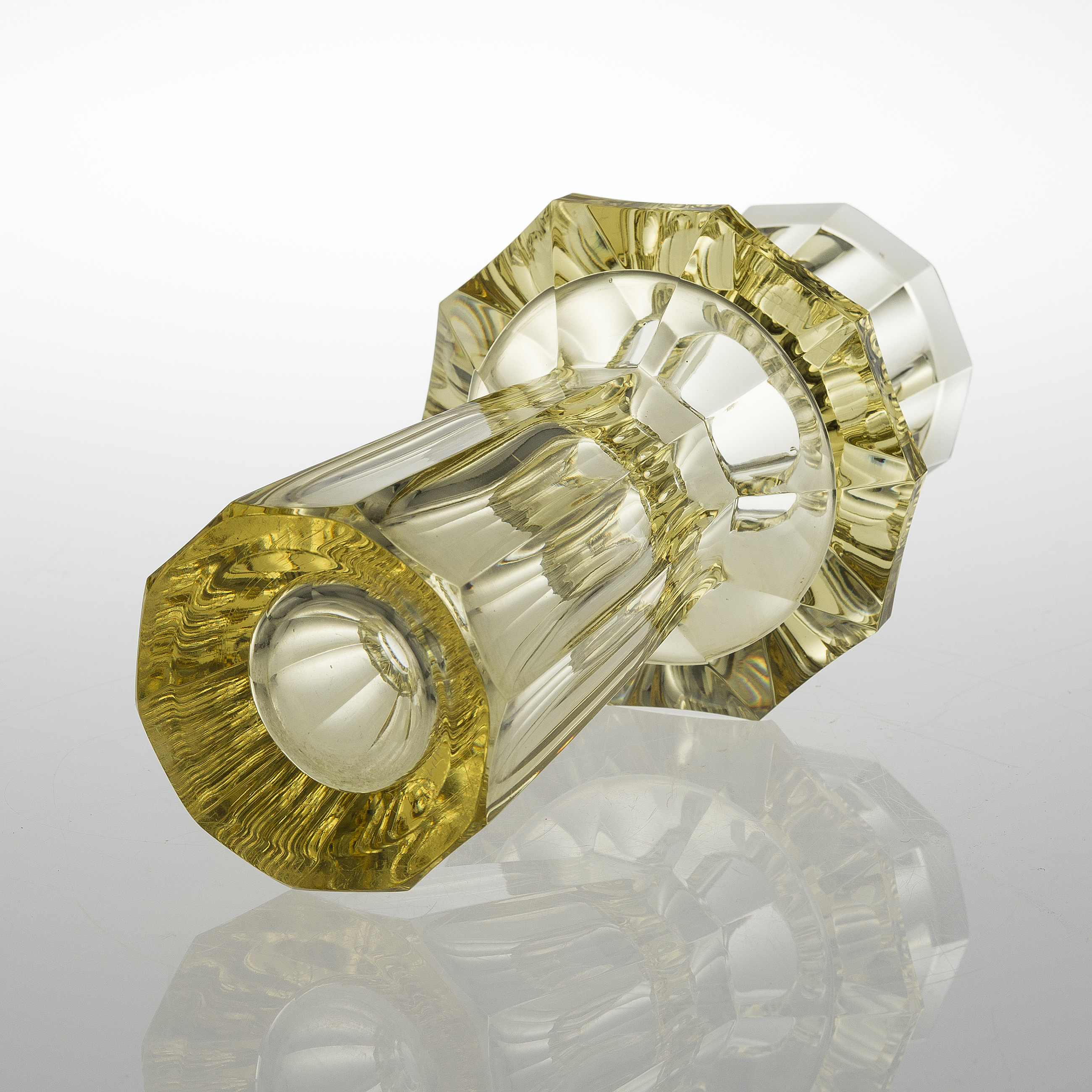 AIMO OKKOLIN, MALJAKKO. Majakka. Sign. Aimo Okkolin Riihimäen Lasi Oy ...