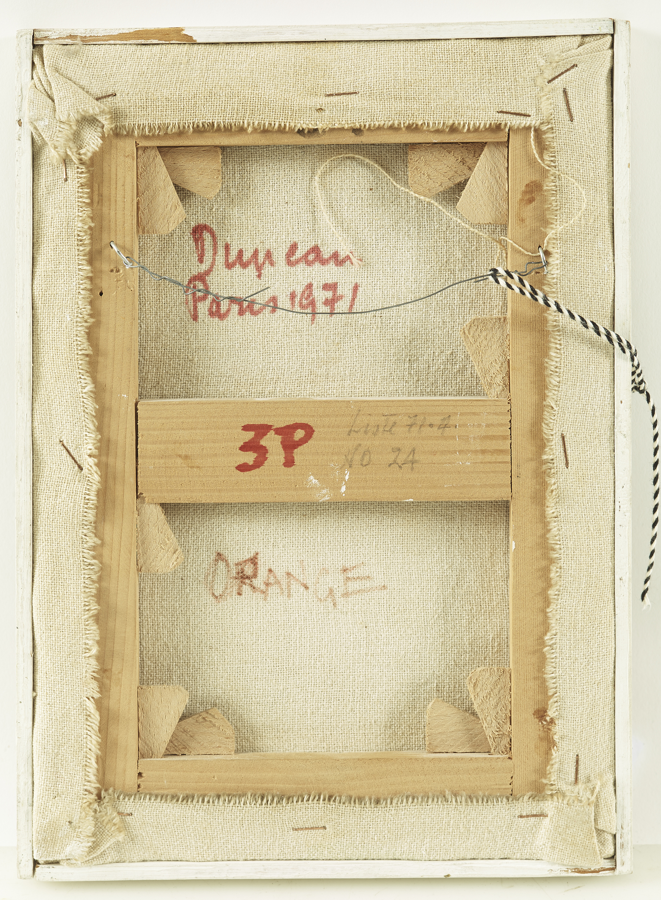JOSEPH DUNCAN, olja på duk, signerad och daterad "Paris -71". - Bukowskis