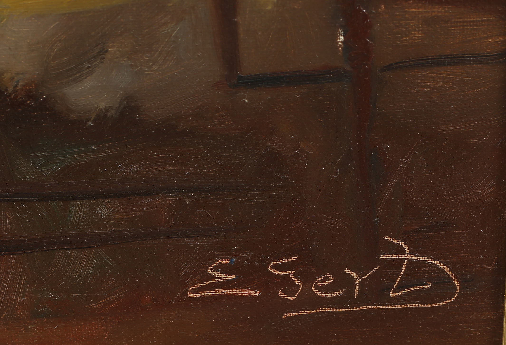 EDIT GERT, oil on canvas, signed. - Bukowskis