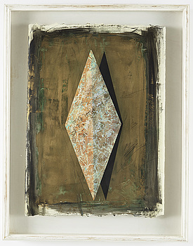 JÖRGEN WARING, mixed media, signed and dated -87. - Bukowskis