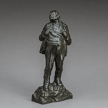 AXEL EBBE, signed bronze sculpture. - Bukowskis