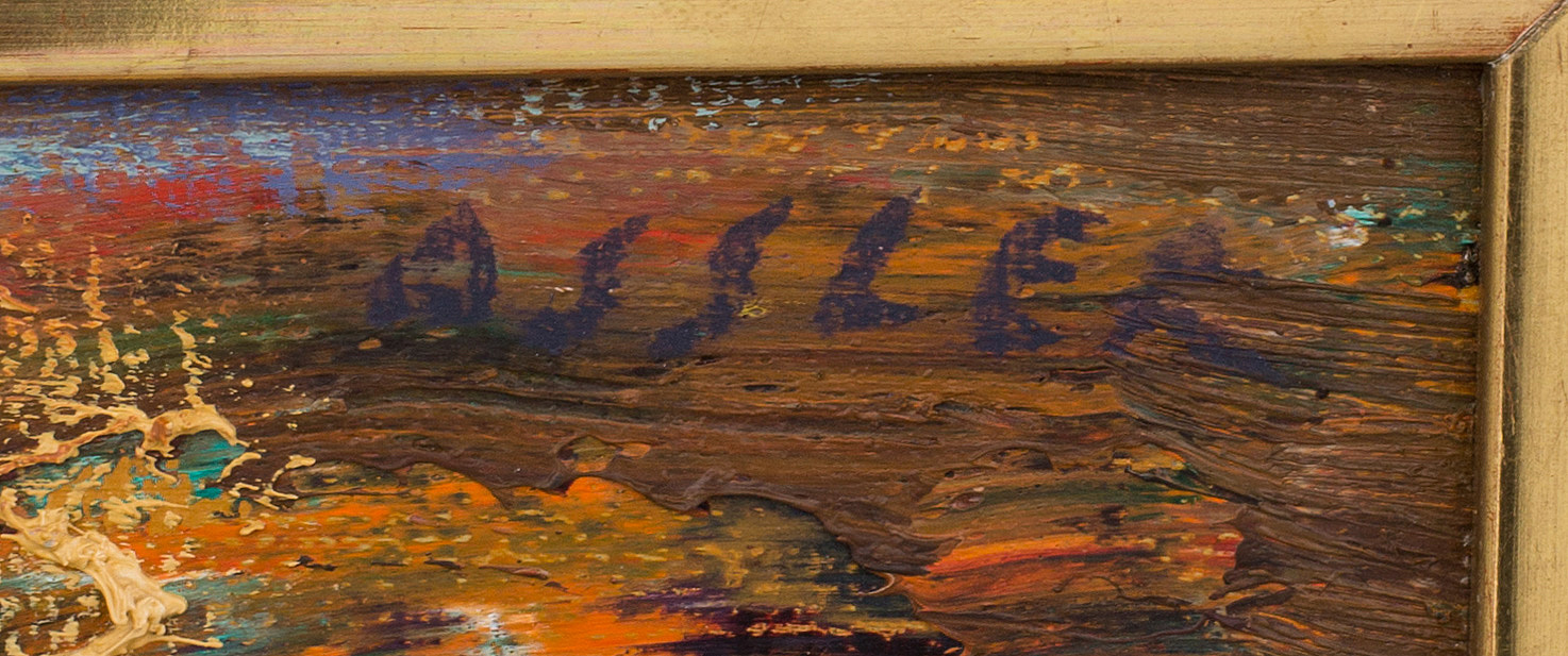 BENGT OSSLER, olja på duk. Signerad. - Bukowskis