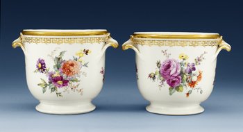 A pair of Berlin wine coolers, 19th Century. (2). - Bukowskis