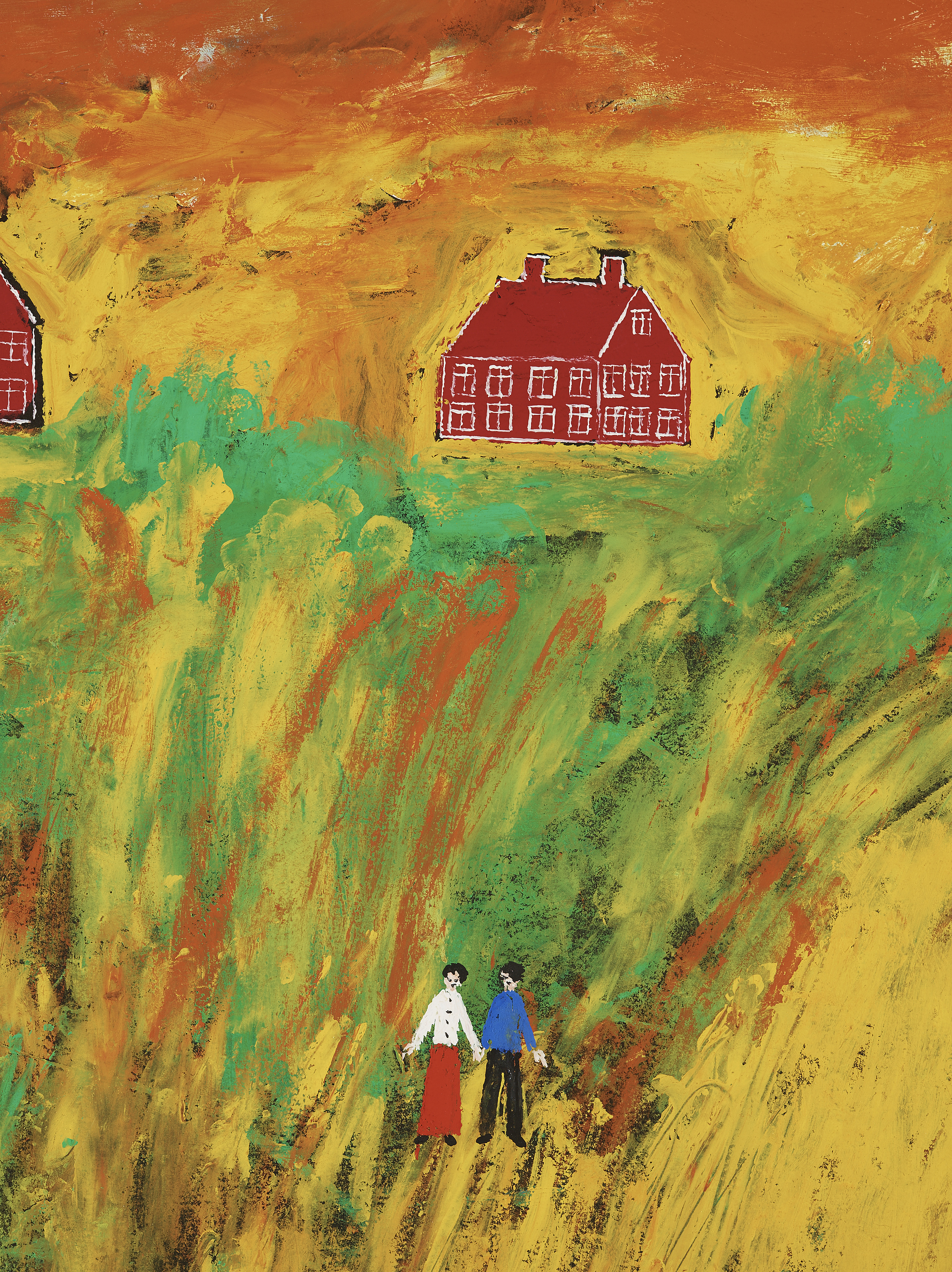 GUNNAR GREIBER, oil on canvas, signed Greiber. - Bukowskis