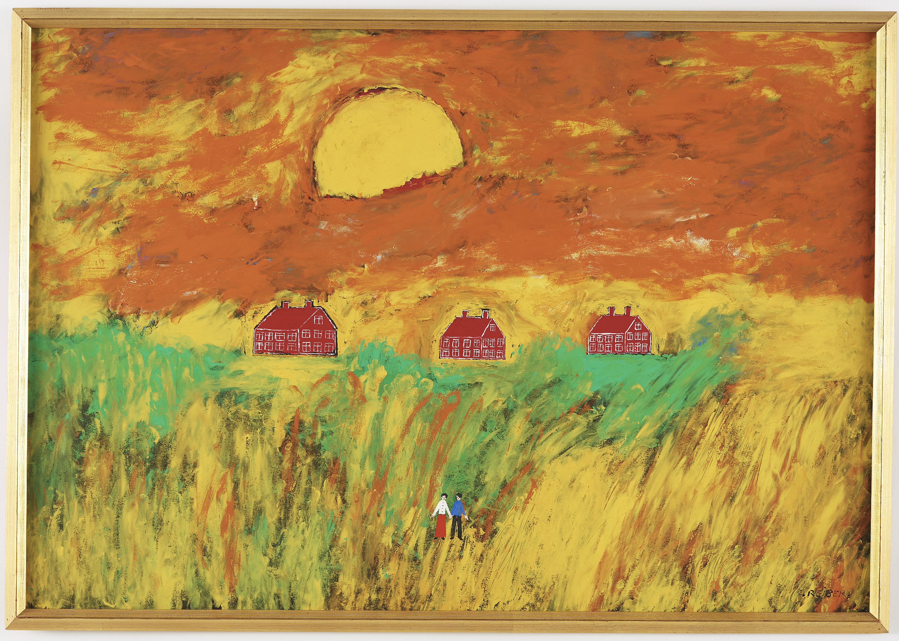 GUNNAR GREIBER, oil on canvas, signed Greiber. - Bukowskis