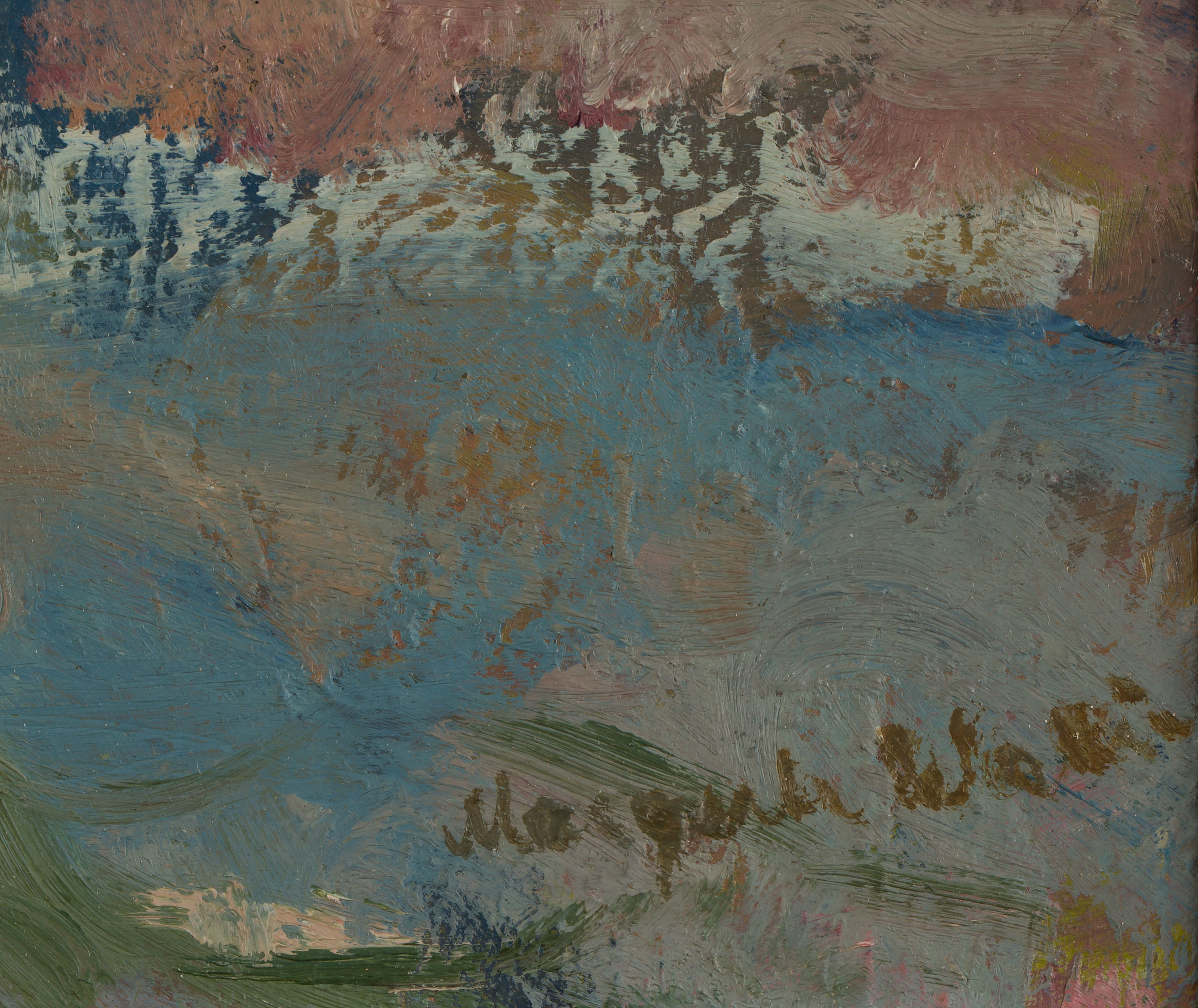 MARGARETA WALLIN, oil on panel, signed. - Bukowskis