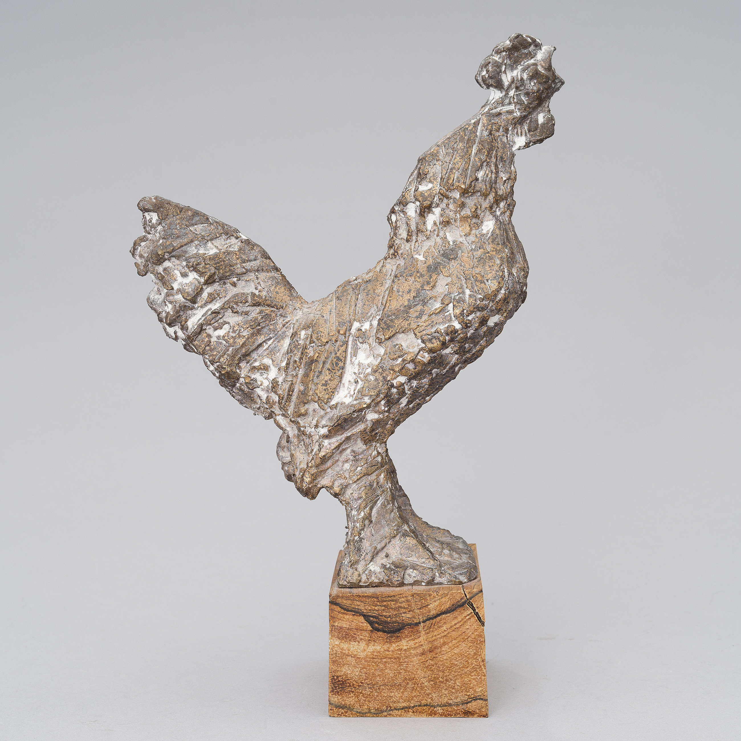 TERHO SAKKI, skulptur, brons, otydlig signering i godset. - Bukowskis