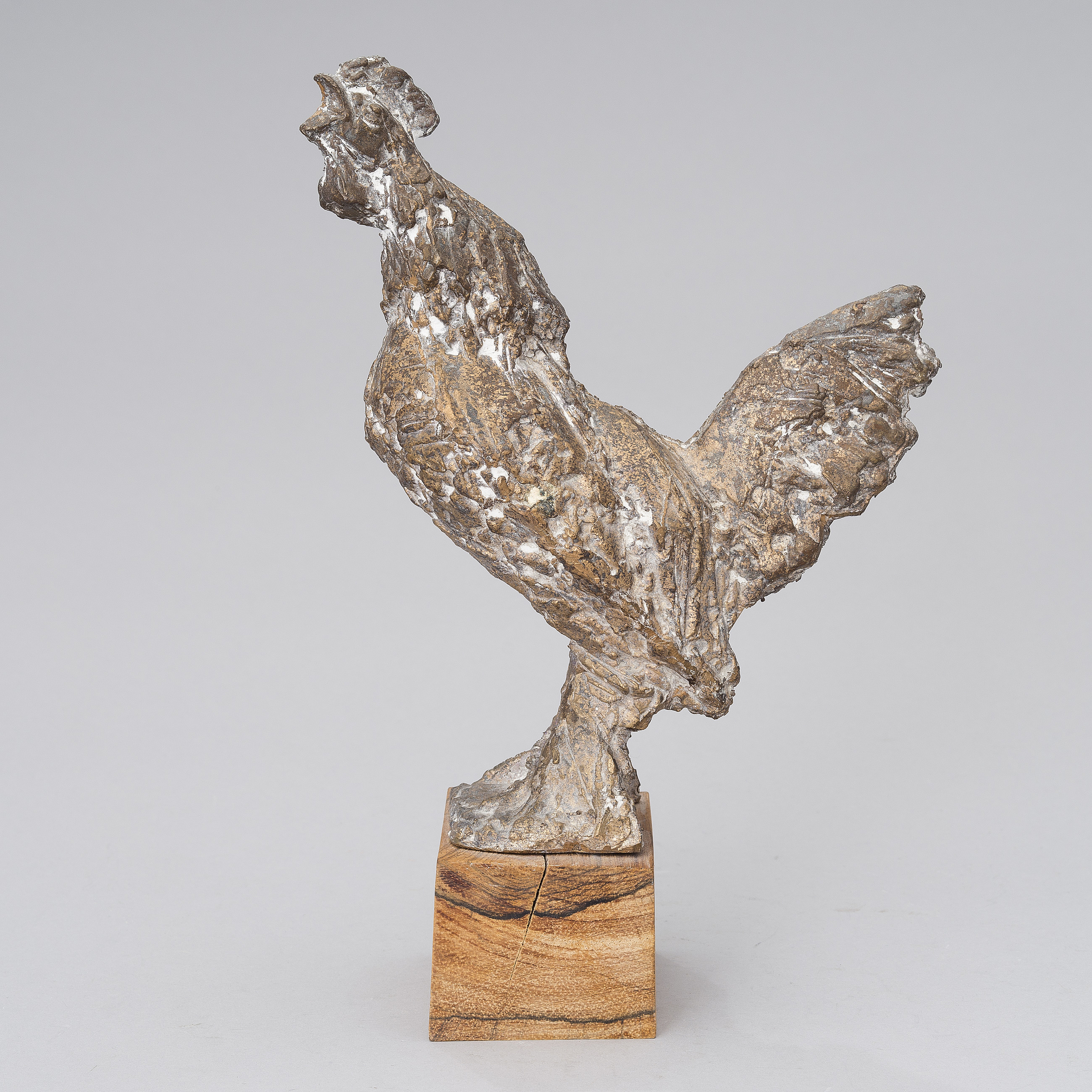 TERHO SAKKI, skulptur, brons, otydlig signering i godset. - Bukowskis