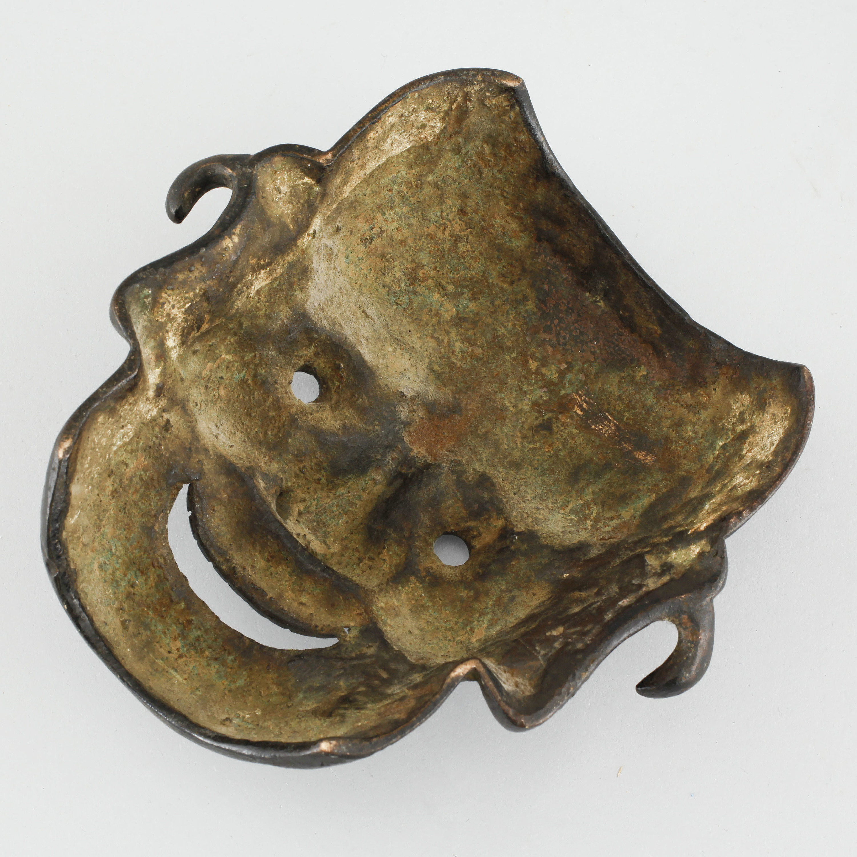 A bronze mask from Japan, Meiji (1868- 1912). - Bukowskis