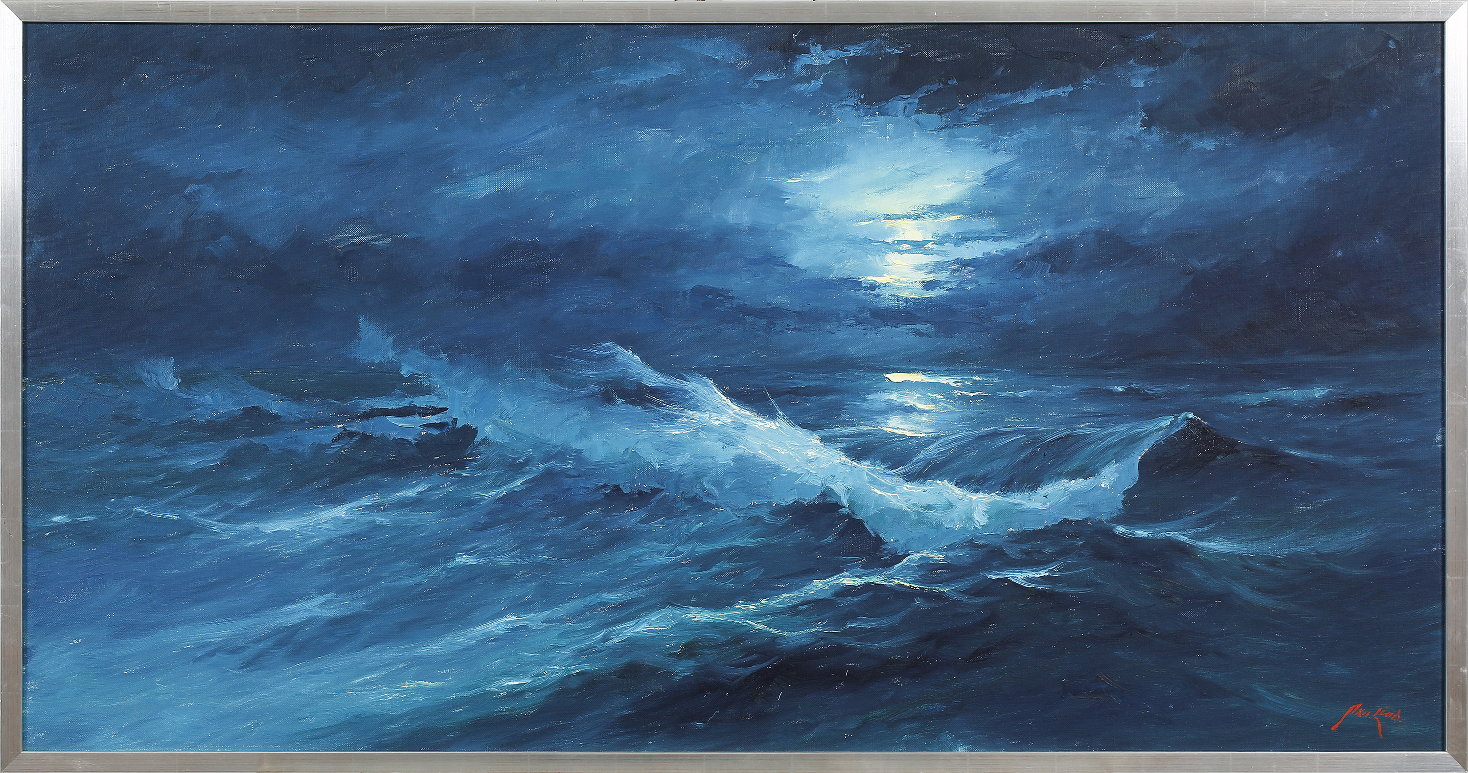 AXEL LIND, olja på duk, signerad. - Bukowskis