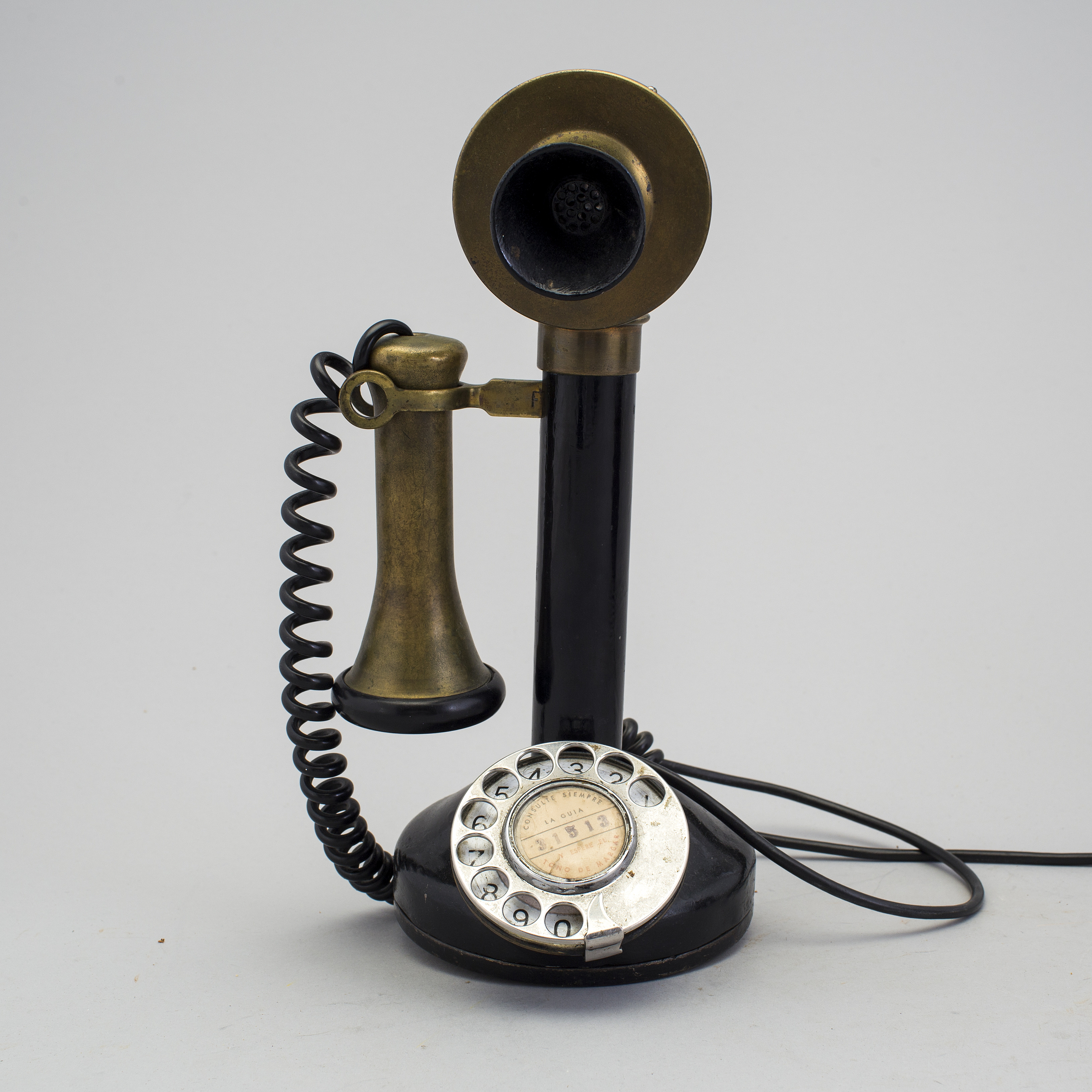 A table phone by Northern electric company limited, USA, from the ...