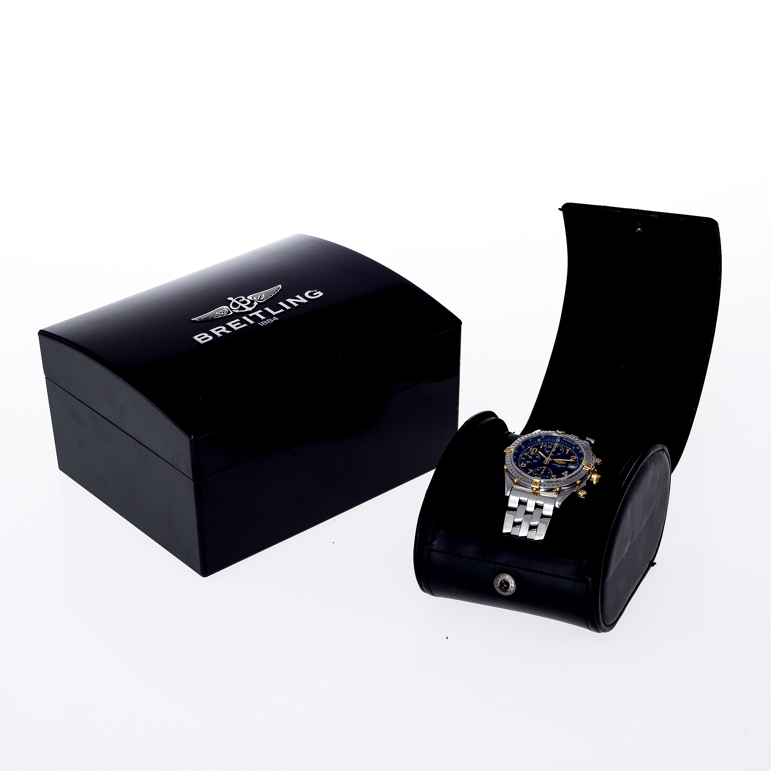 BREITLING, Chronomat, "Tachymeter", chronograph, rannekello, 39 mm ...