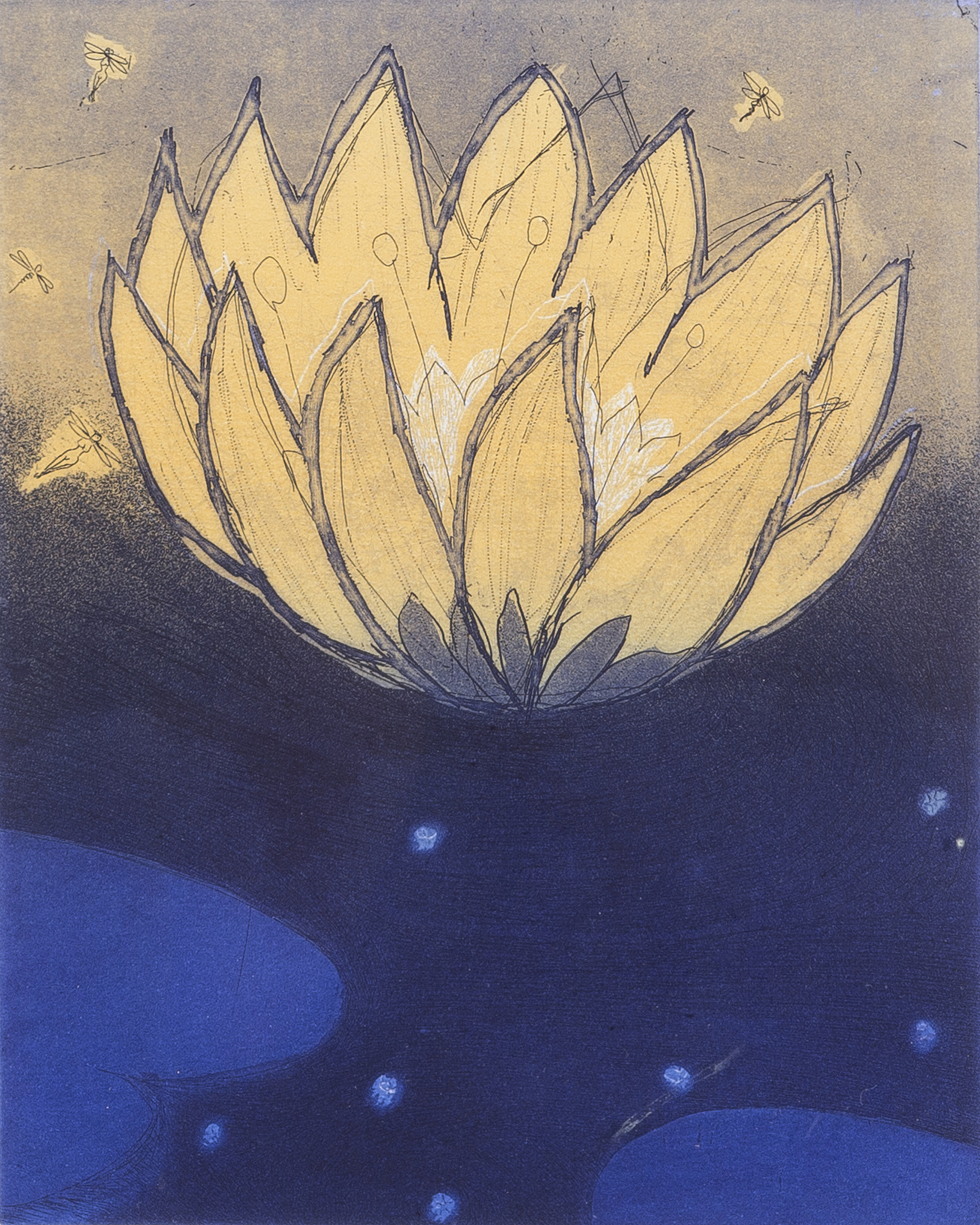 HANNA VARIS, akvatinta, signeerattu, merkitty E.A. ja päivätty. - Bukowskis