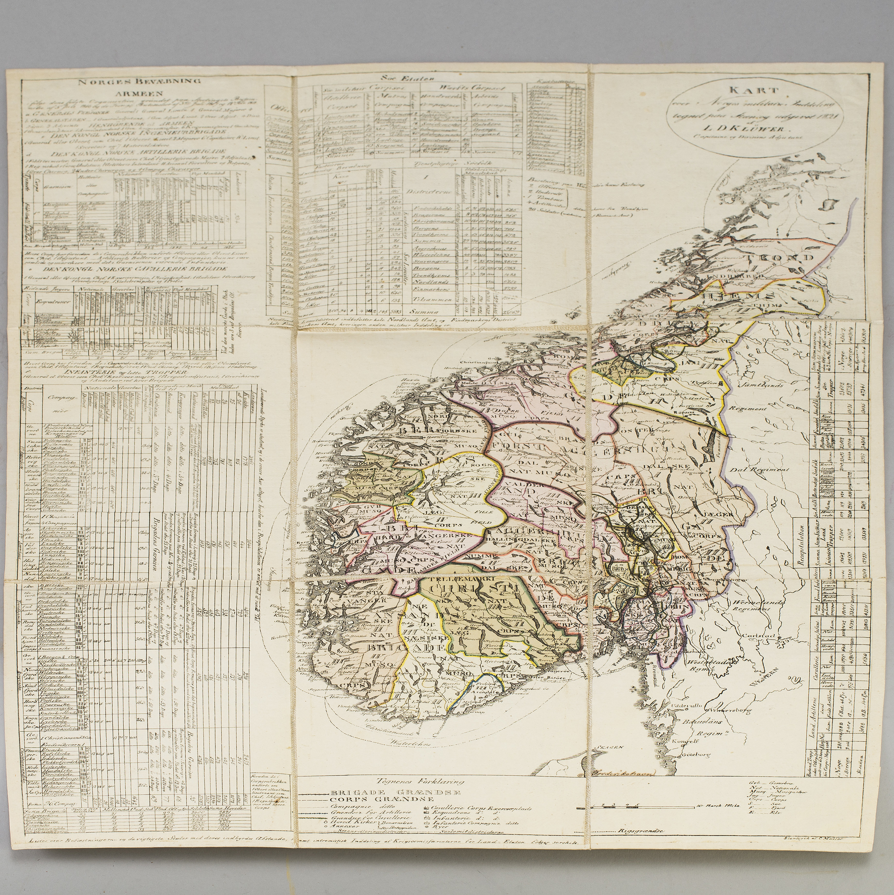 Maps in covers, 19th century. - Bukowskis