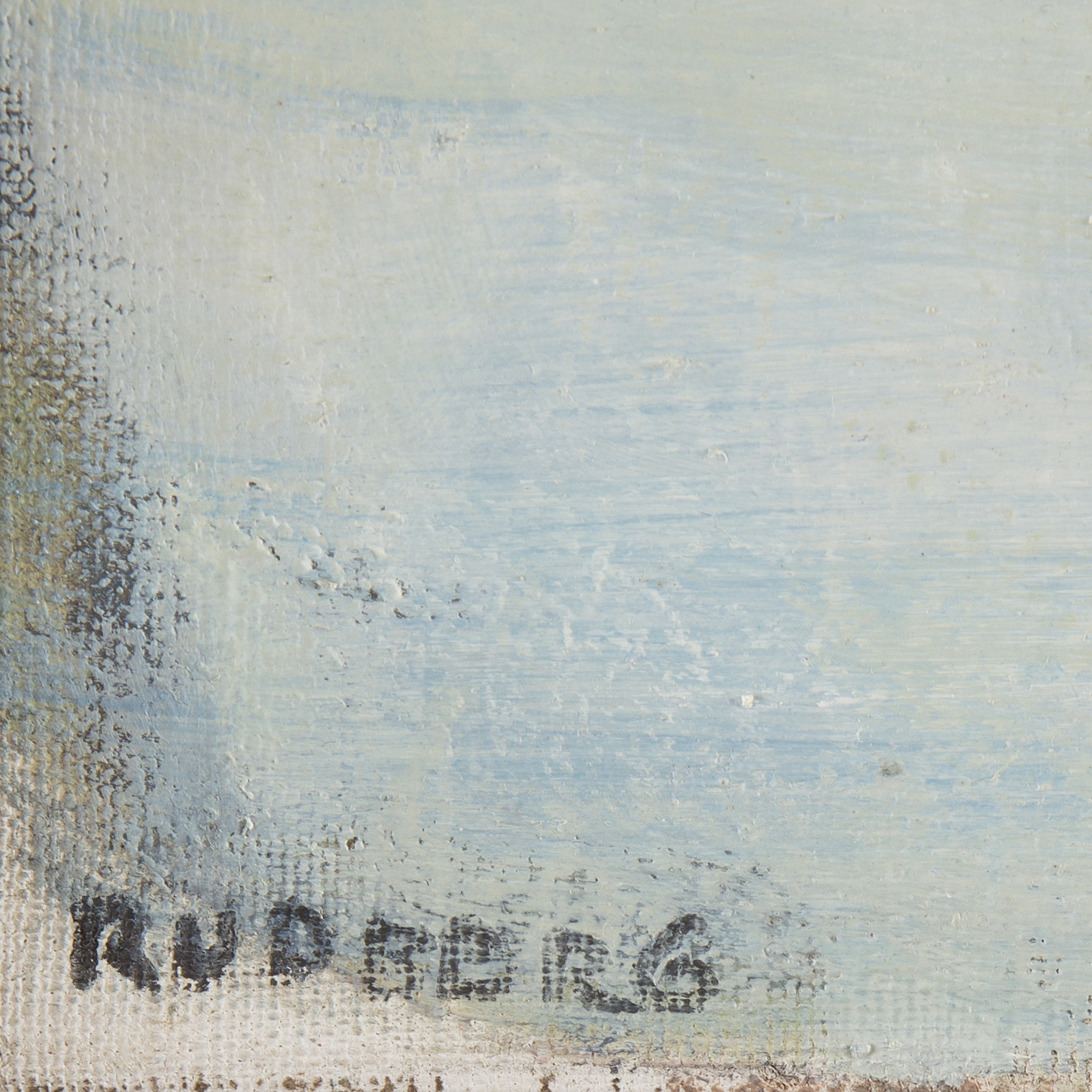 GUSTAV RUDBERG, olja på duk, signerad Rudberg. - Bukowskis