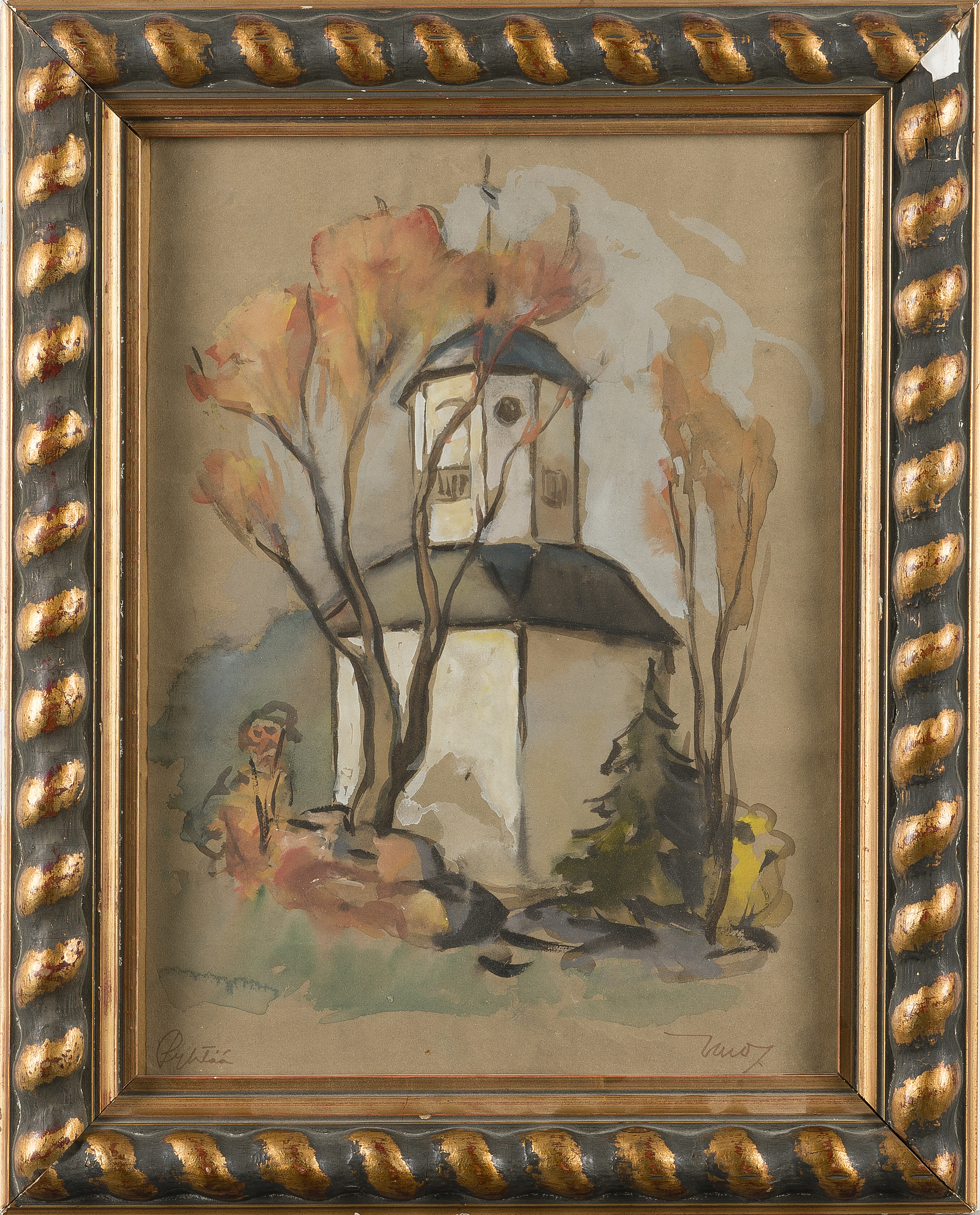 MARTTA WENDELIN, akvarell, signerad. - Bukowskis