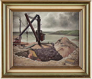 ARVID CARLSON, oil on canvas, signed and dated 1939. - Bukowskis