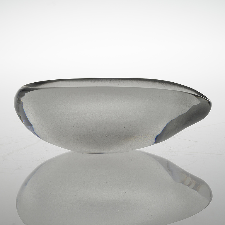KAJ FRANCK, BOWL, glass, signed K. Franck Iittala. - Bukowskis