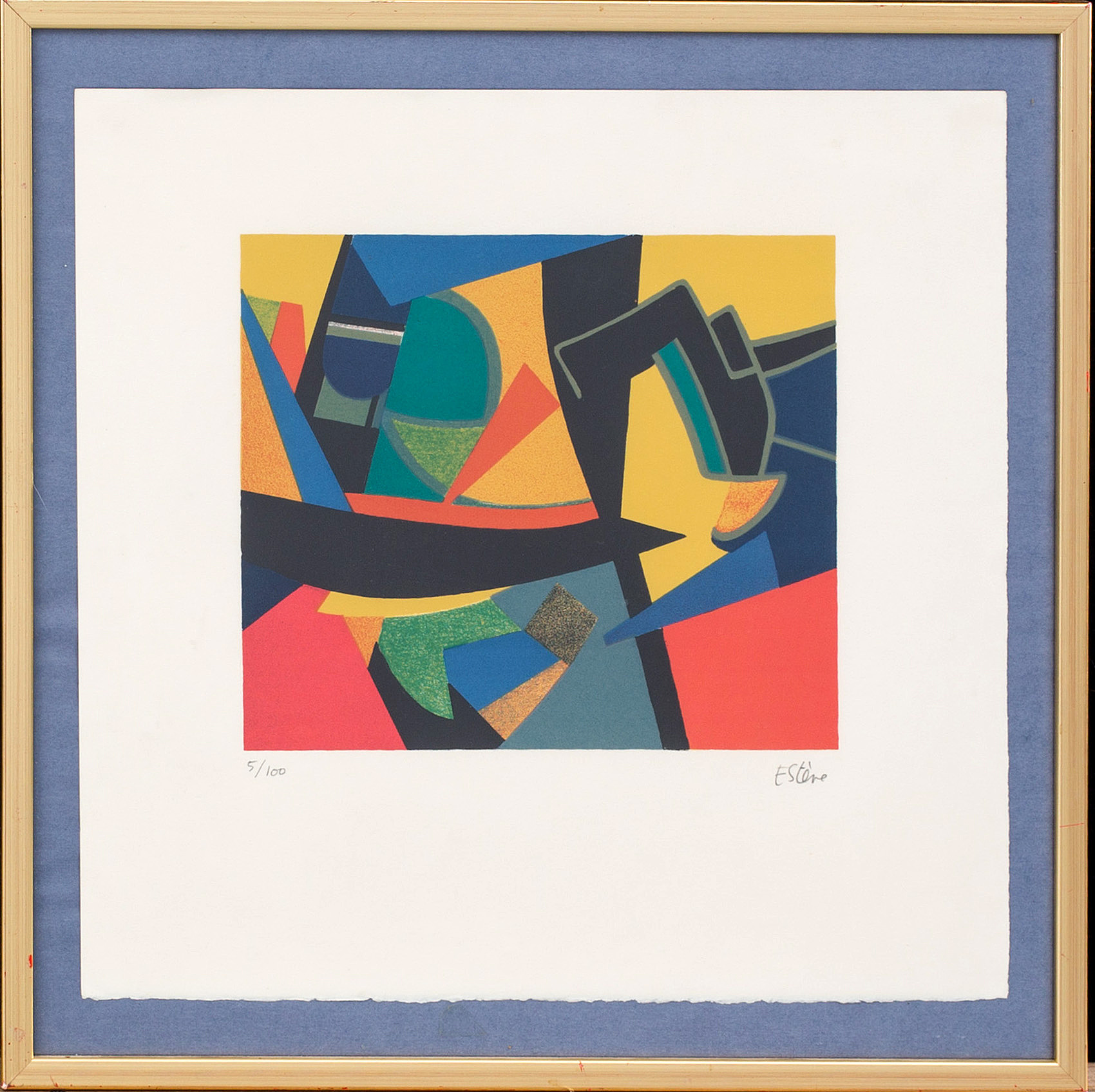 MAURICE ESTÈVE, färglitografi, signerad och numrerad 5/100. - Bukowskis