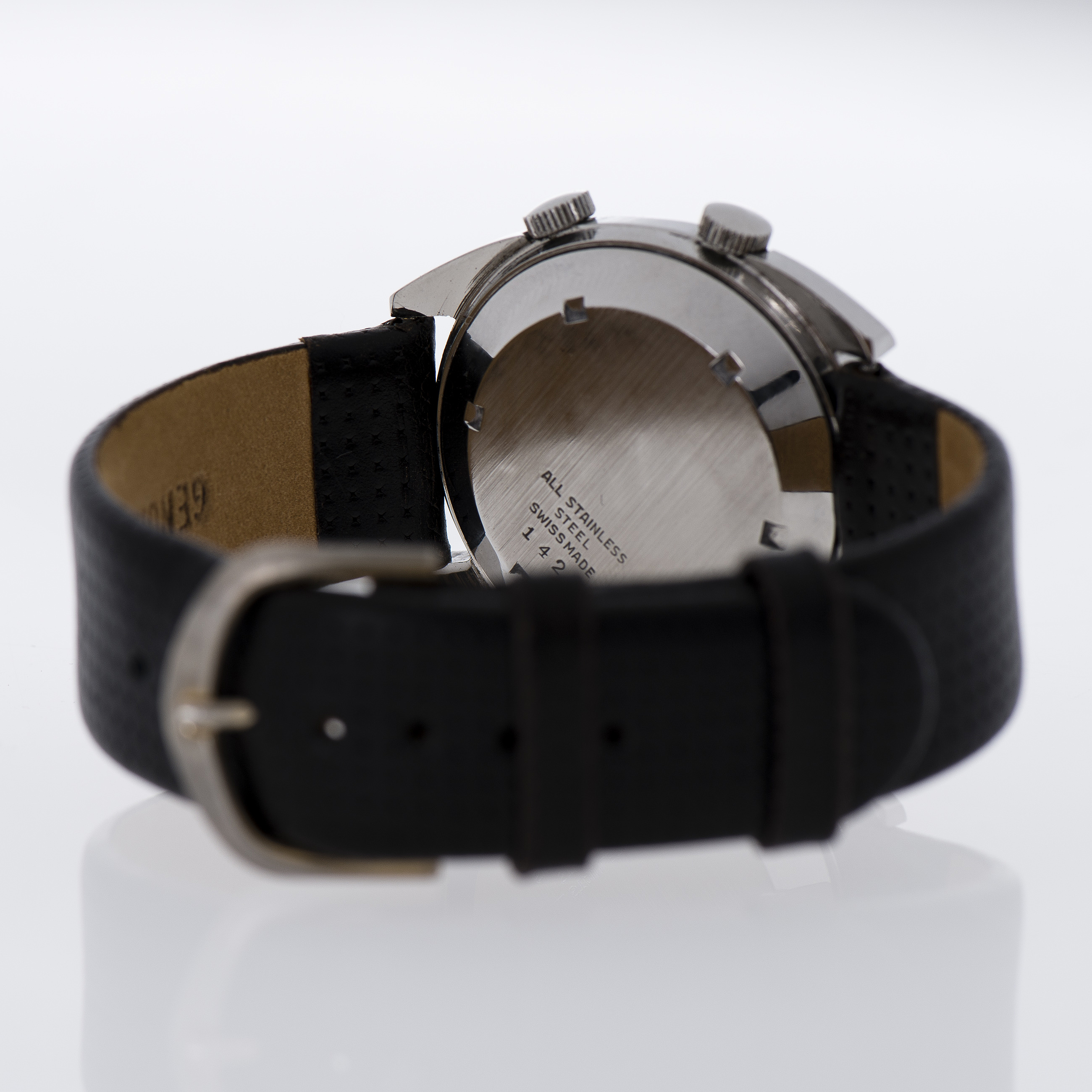 LOUIS ROSSEL NEUHATEL, Alarm, wrist watch, 35 mm. - Bukowskis