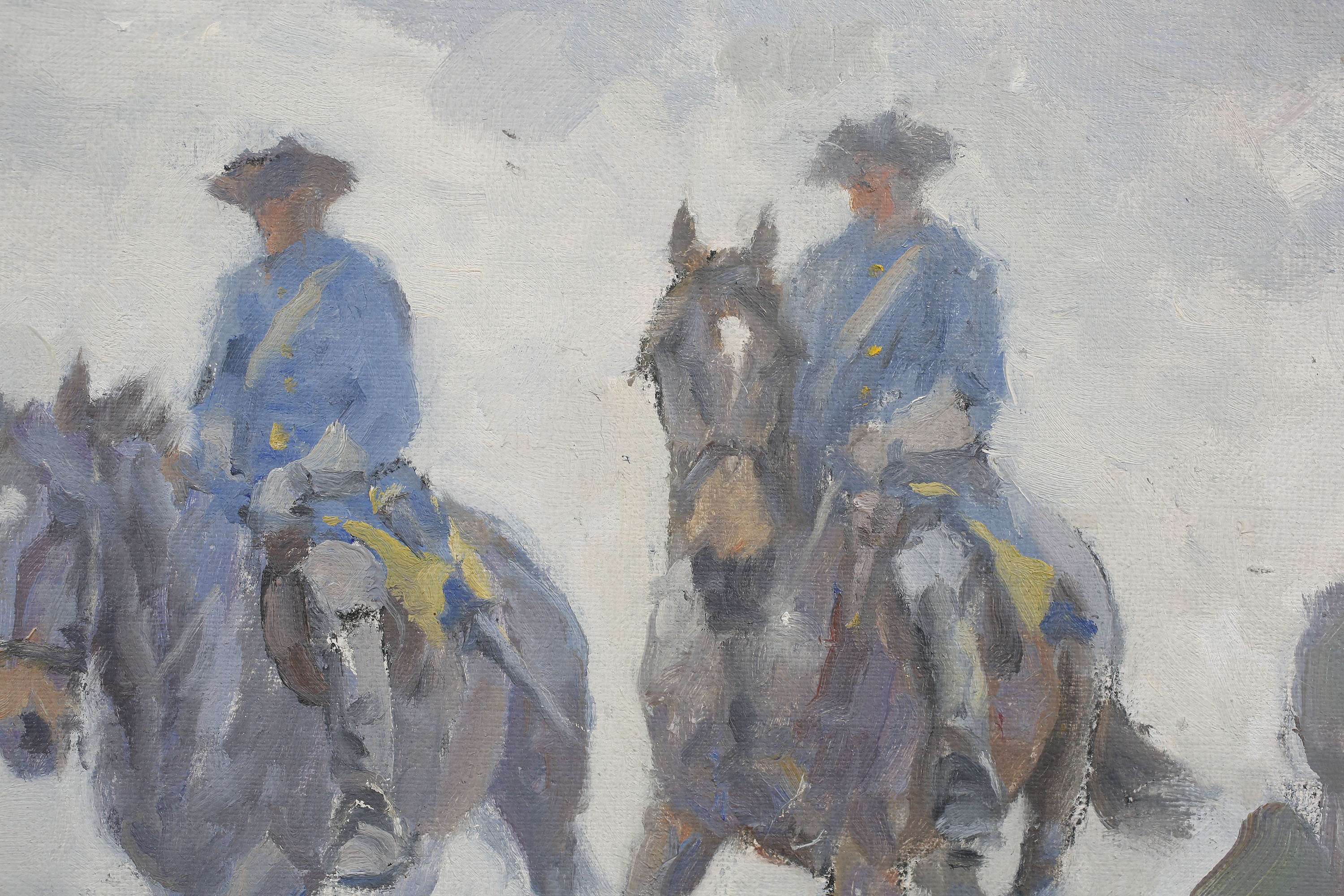 ALEXANDER LANGLET, oil on canvas, signed. - Bukowskis