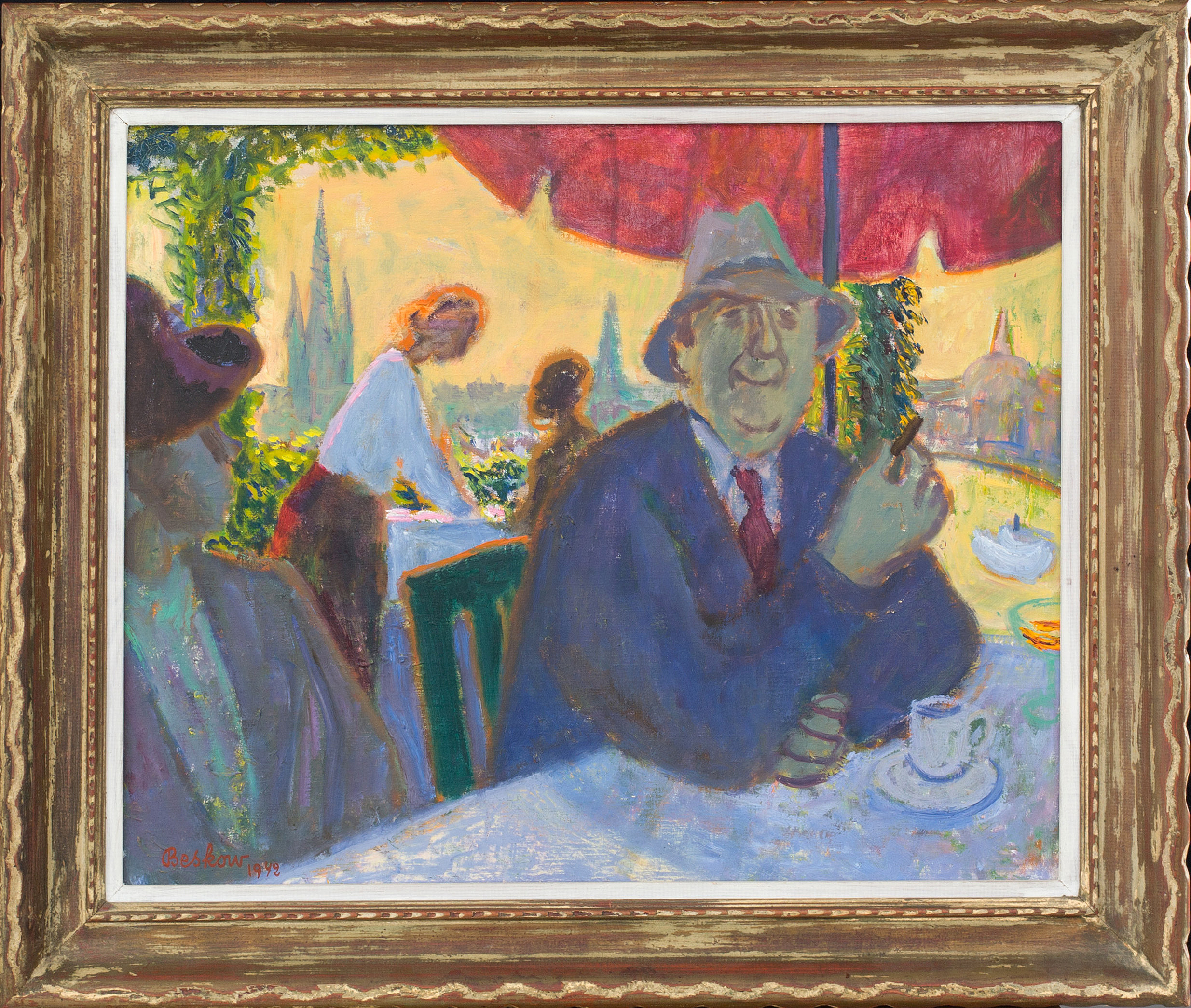 BO BESKOW, oil on canvas, signed and dated- 1942. - Bukowskis