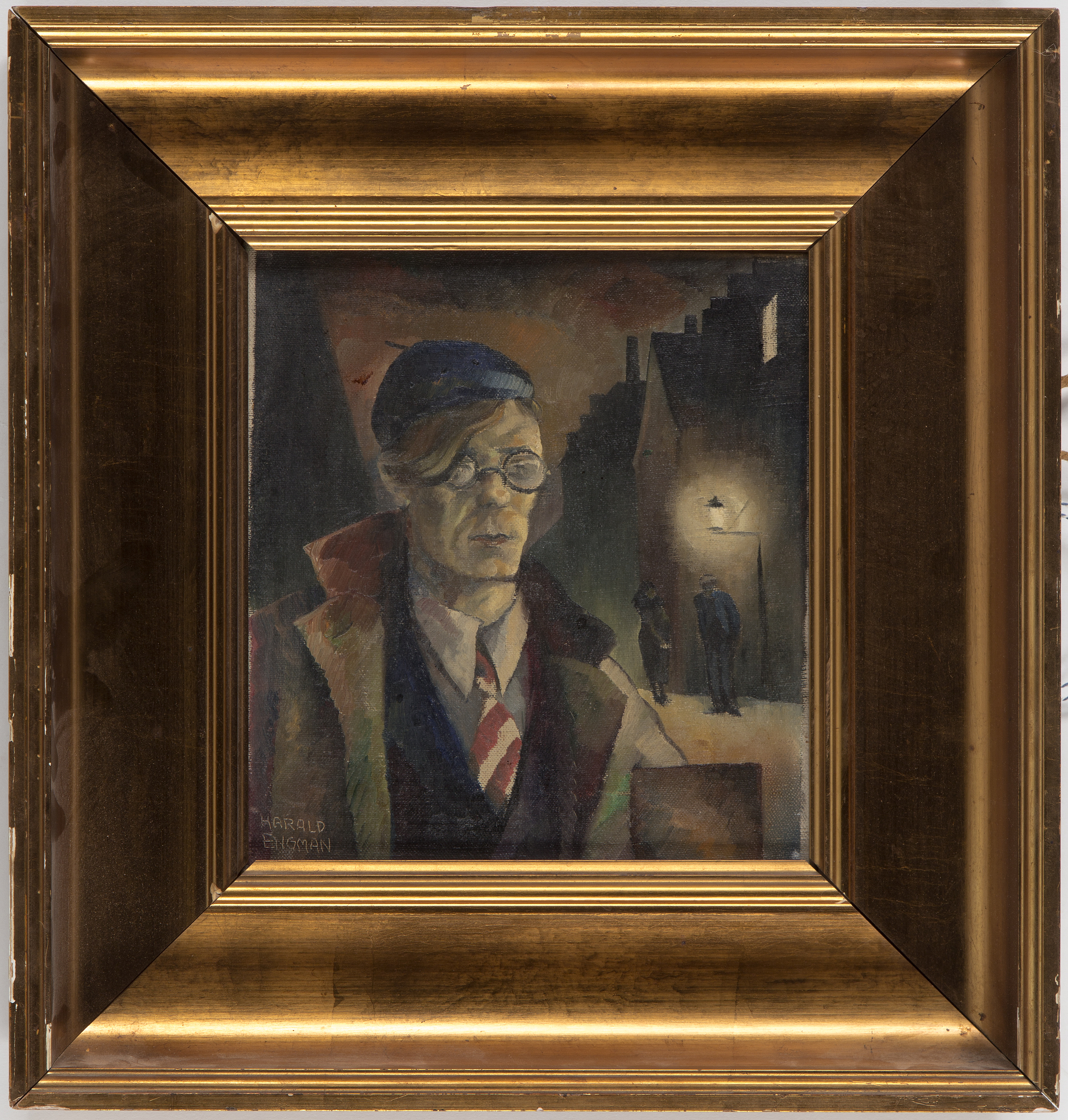 HARALD ENGMAN, oil on board, signed. - Bukowskis