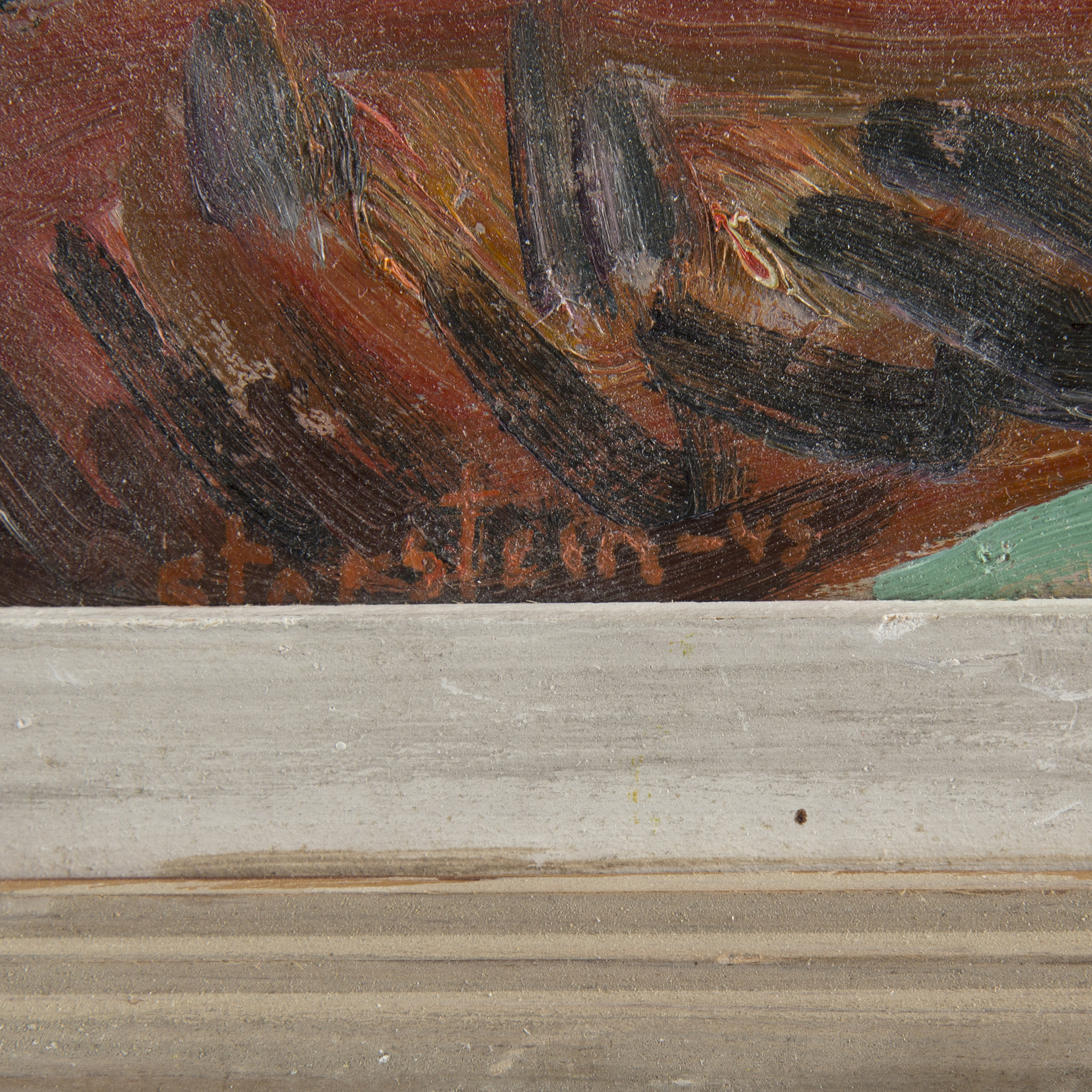 AAGE STORSTEIN, oil on panel, signed Storstein and dated -45. - Bukowskis