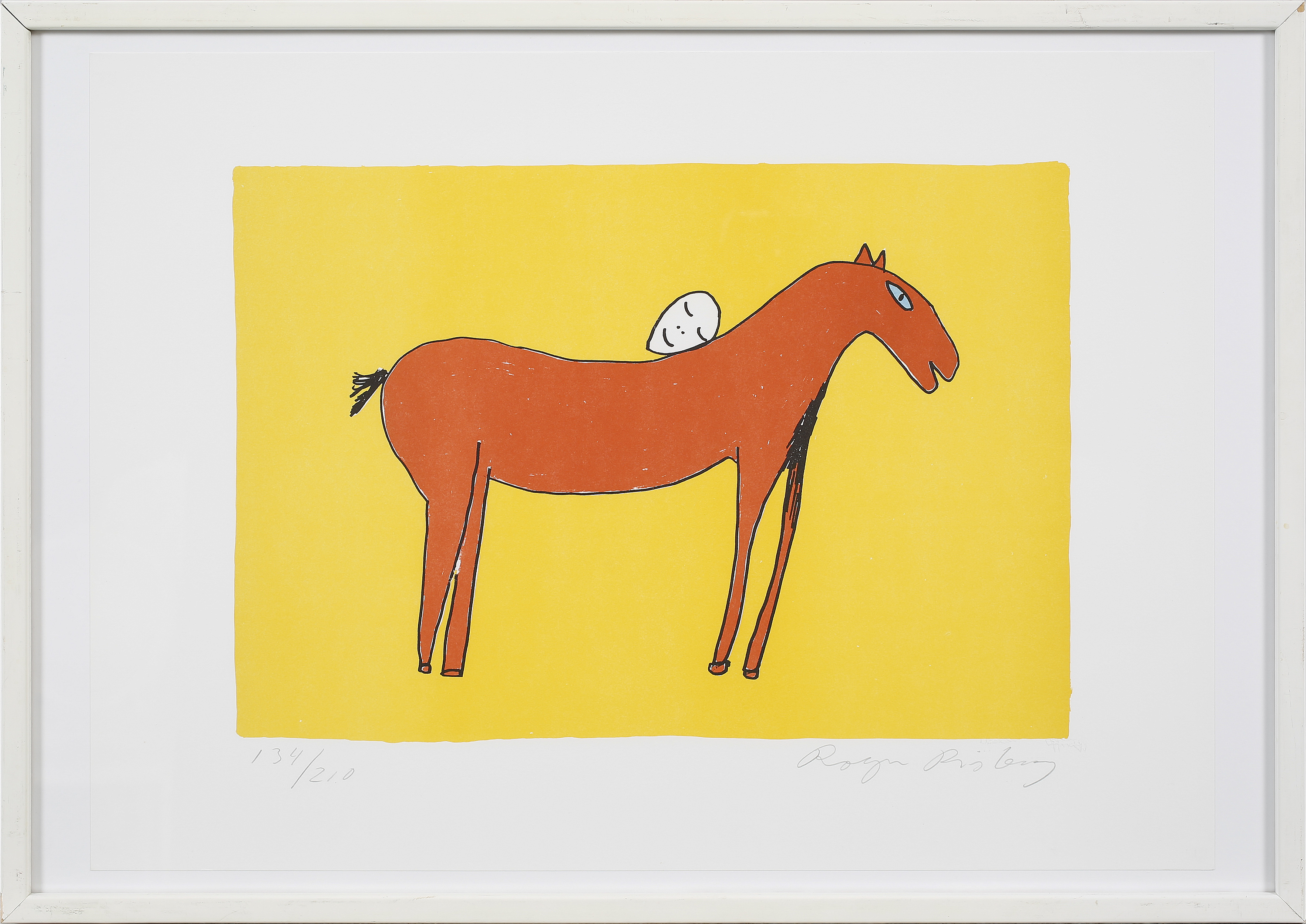 ROGER RISBERG, färglitografi, signerad och numrerad 134/210. - Bukowskis