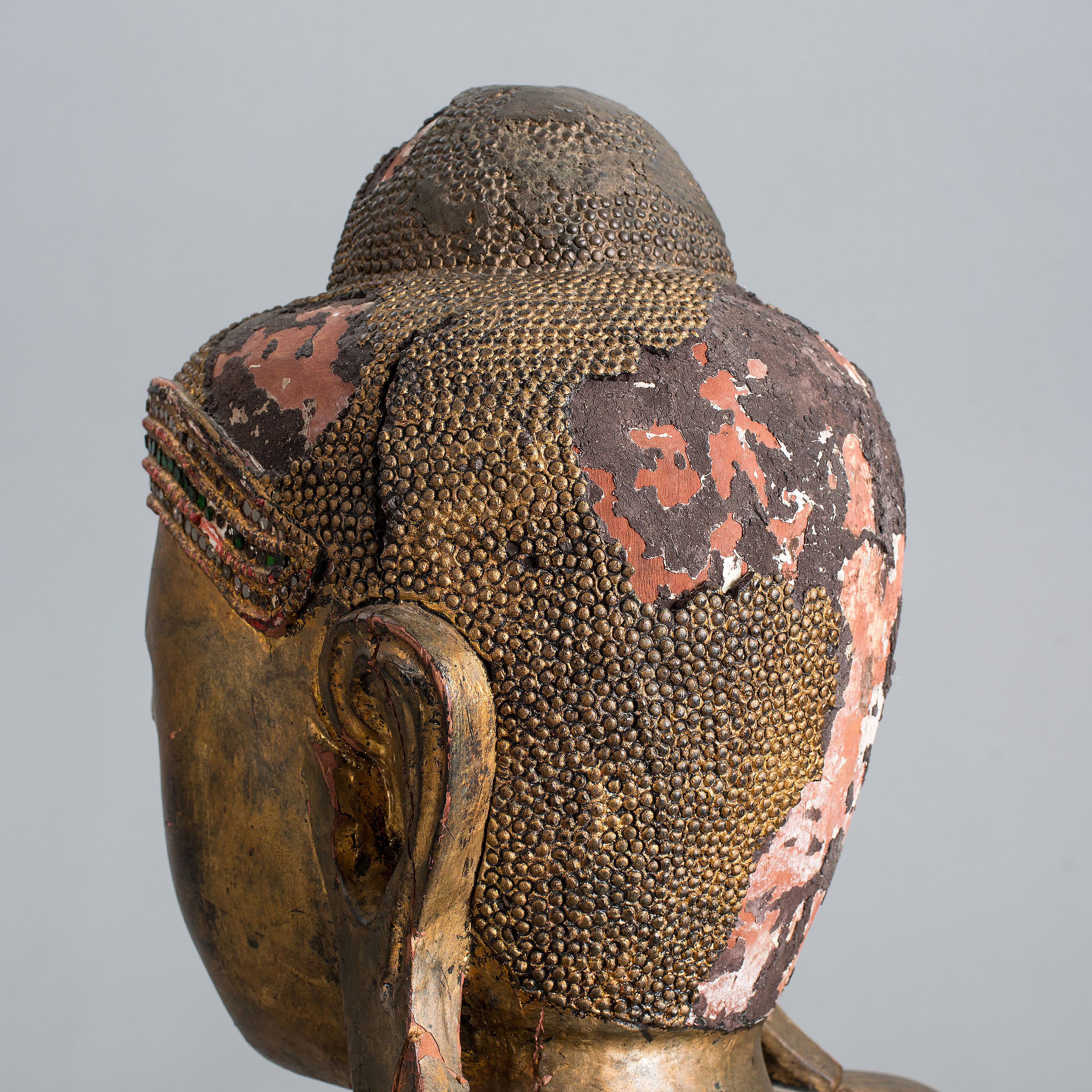 BUDDHA, trä. Thailand, 1900-talets början sannolikt. - Bukowskis
